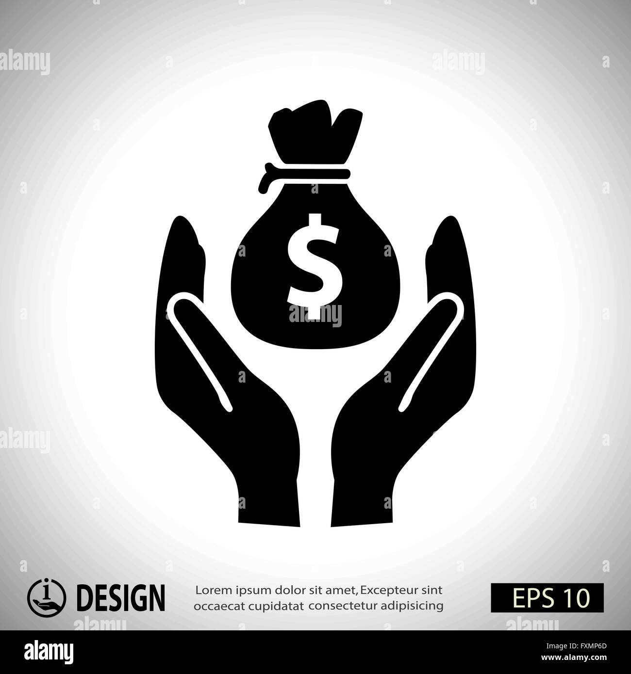 Pictograph of money Stock Vector Image & Art - Alamy