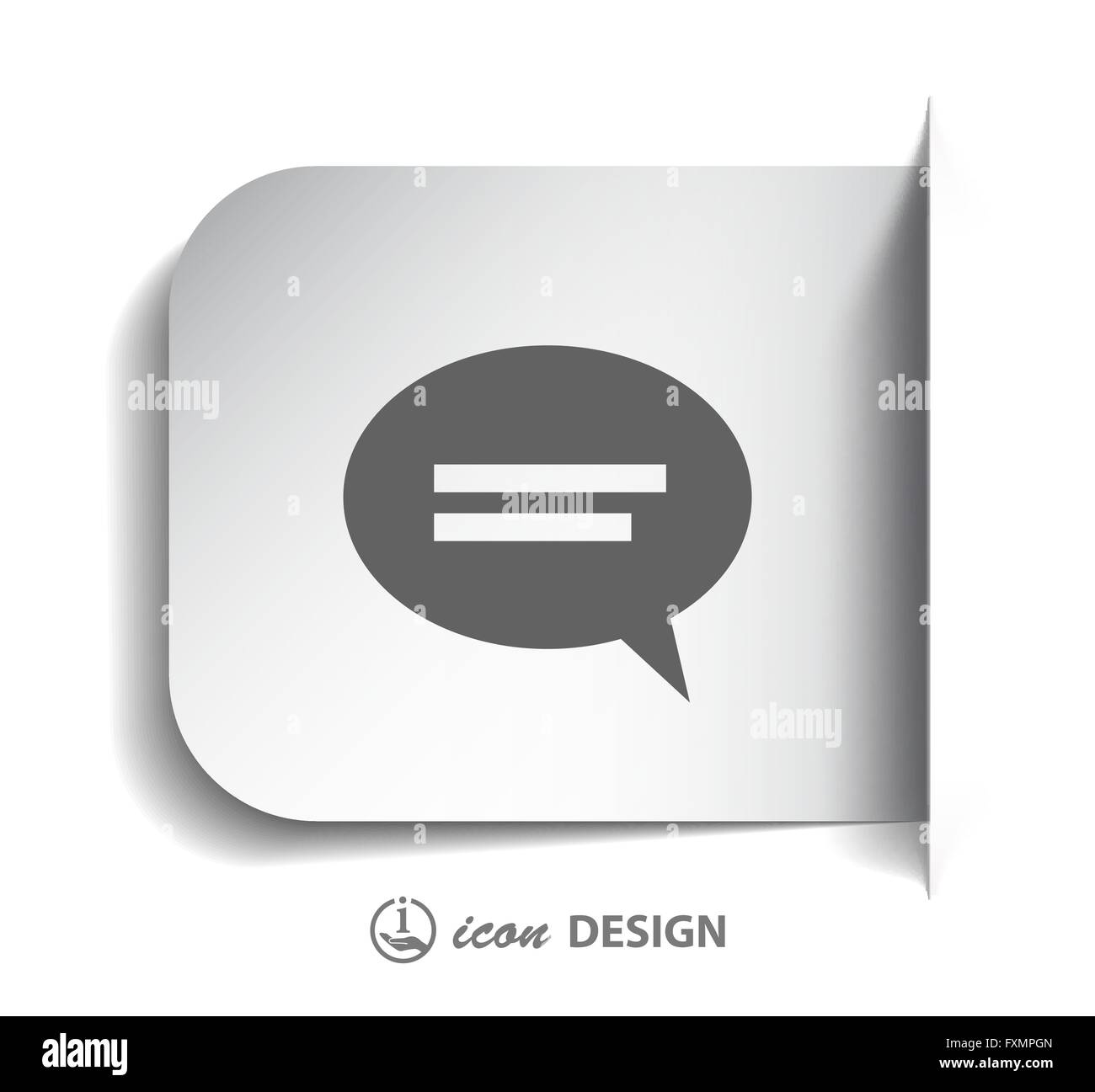 Pictograph of message or chat Stock Vector Image & Art - Alamy