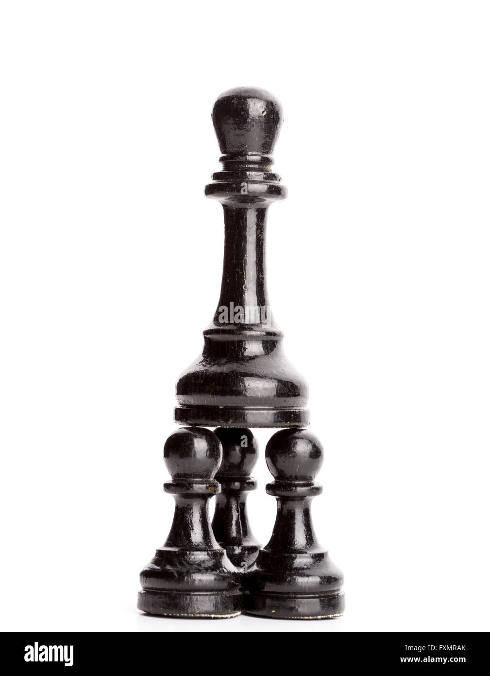 Chess figures isolated on white background Stock Photo - Alamy