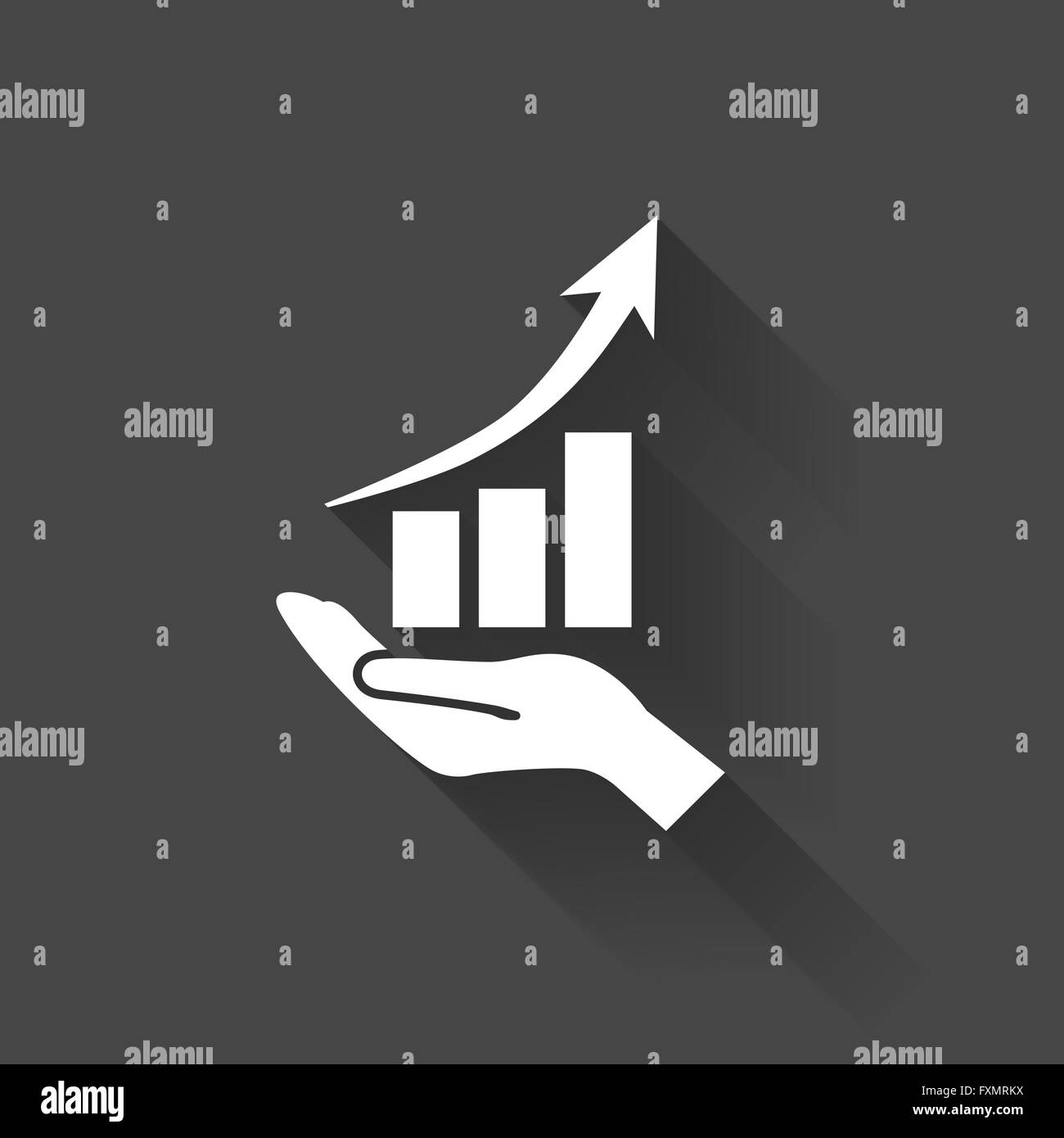 Pictograph of graph Stock Vector Image & Art - Alamy