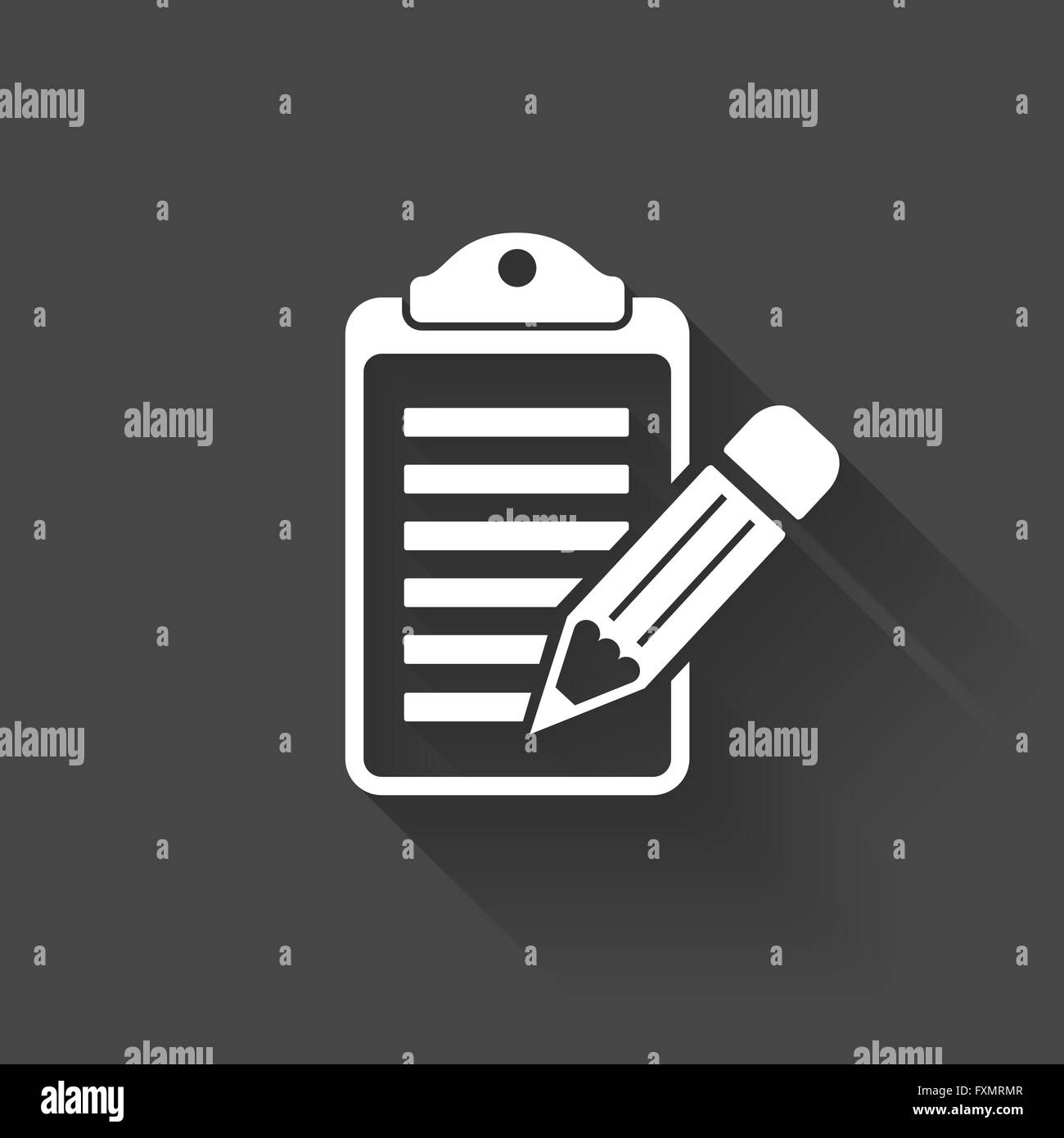 Pictograph of note Stock Vector Image & Art - Alamy
