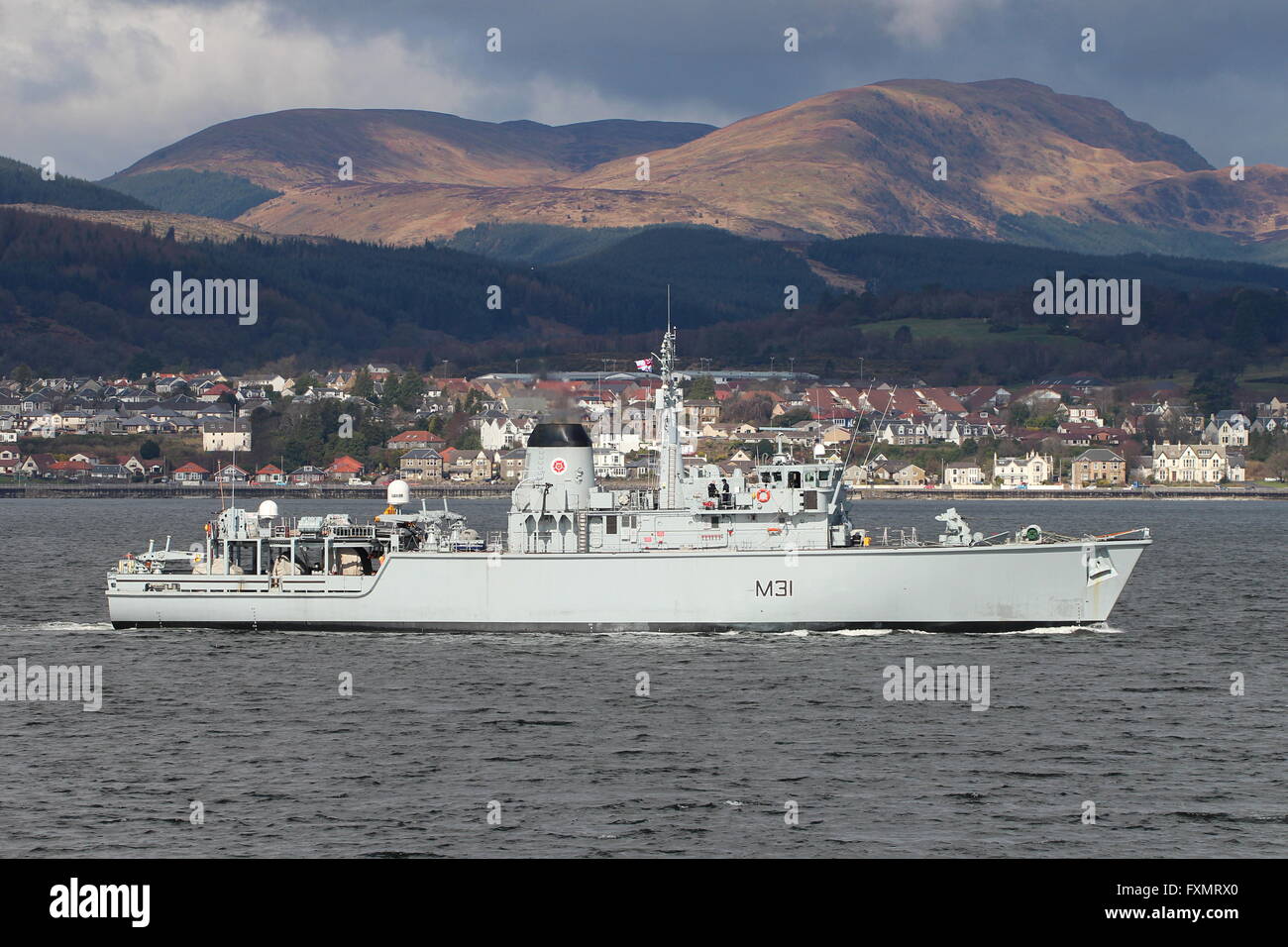 Hunt class minesweeper hi-res stock photography and images - Alamy