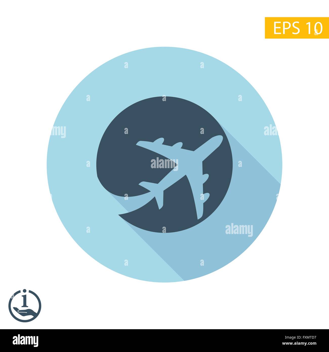 Pictograph of airplane Stock Vector Image & Art - Alamy