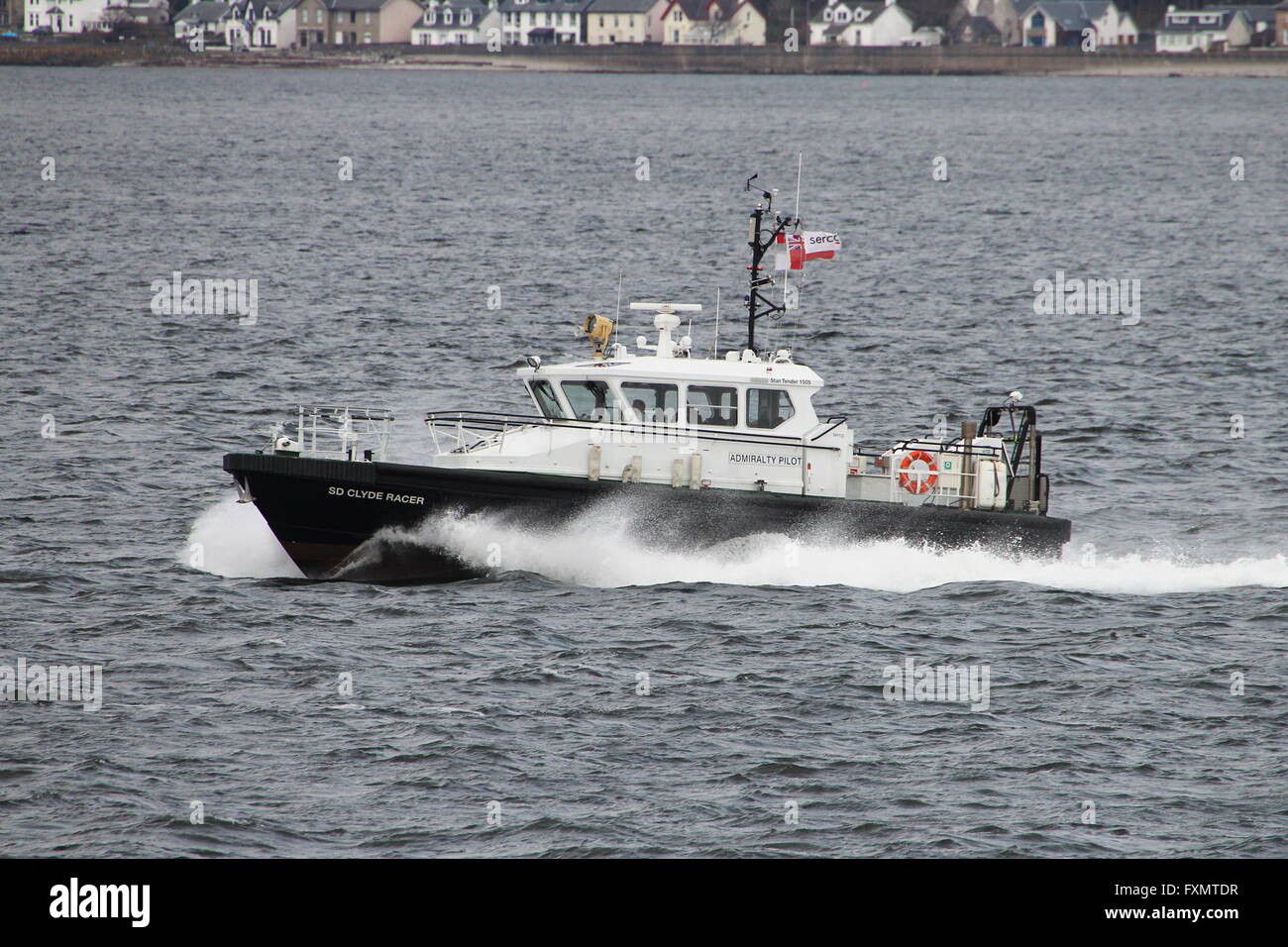 SD Clyde Racer, one of the Clyde-based Admiralty pilot boats, during ...