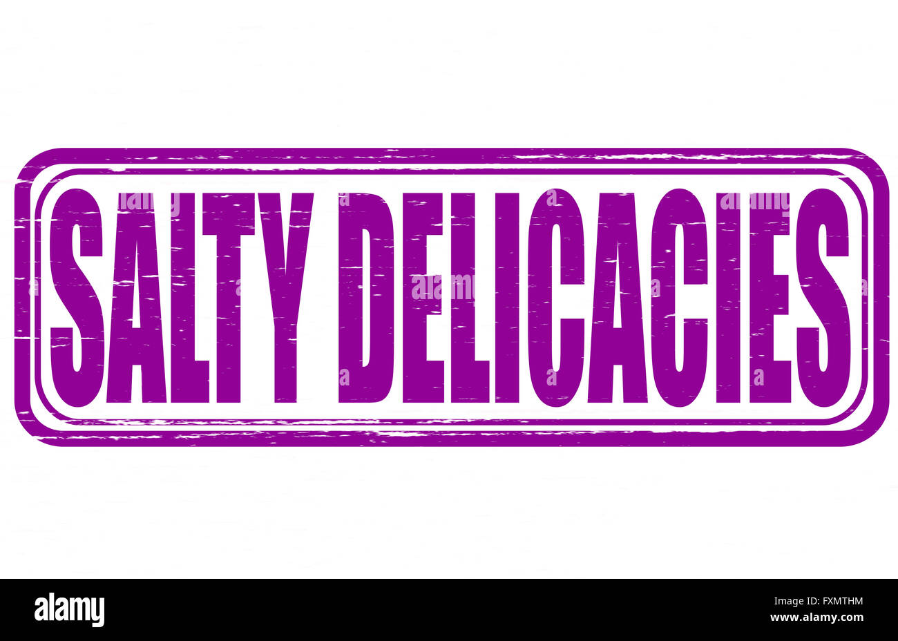 Stamp with text salty delicacies inside, vector illustration Stock ...