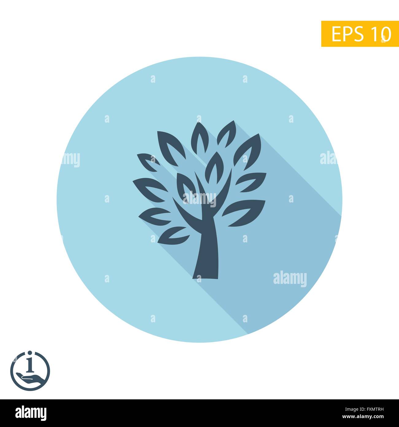 Pictograph of tree Stock Vector Image & Art - Alamy