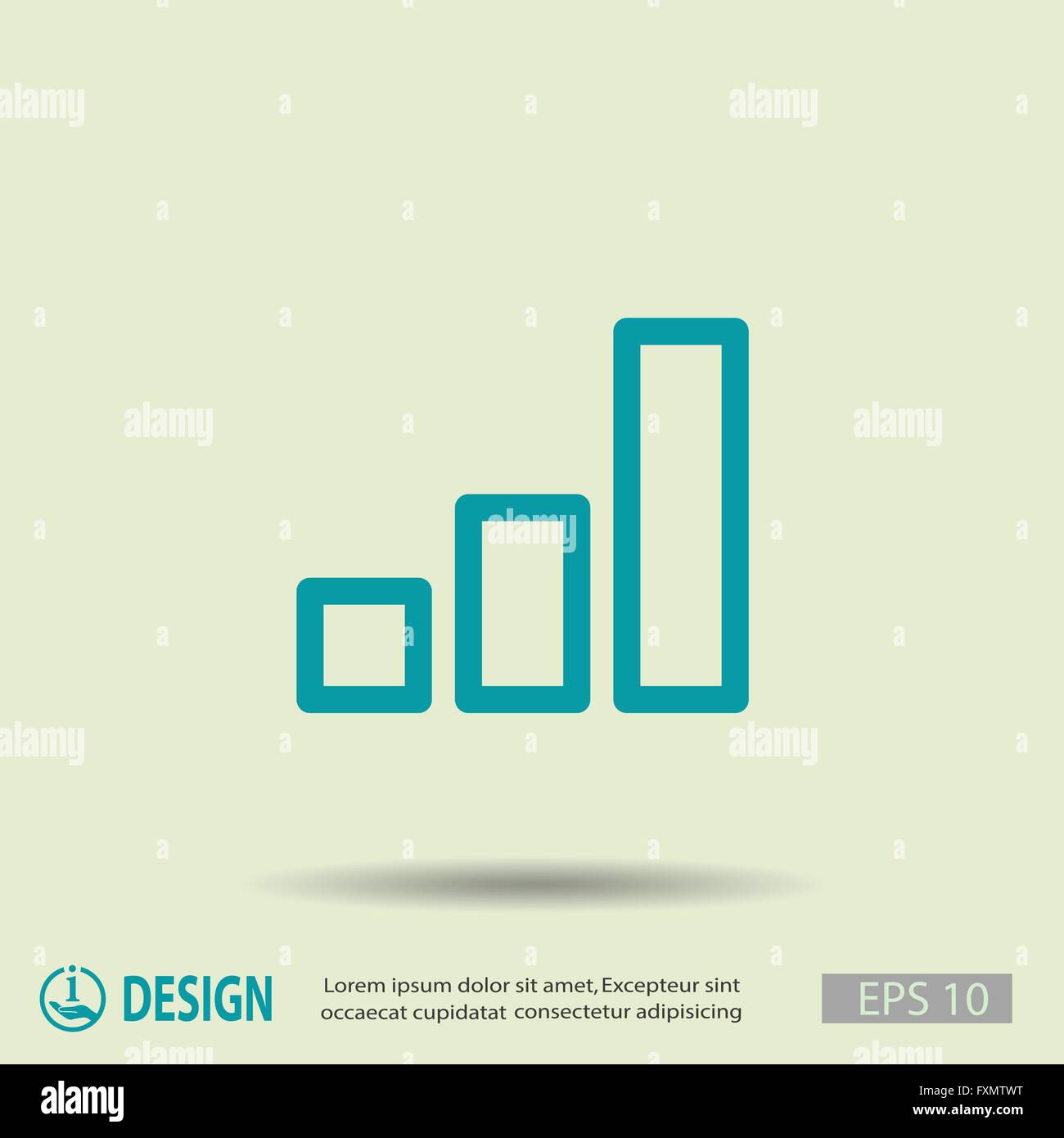 Pictograph of graph Stock Vector Image & Art - Alamy