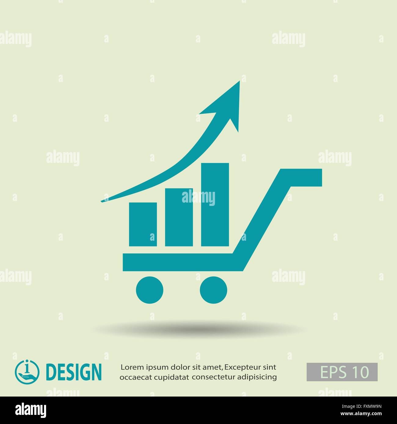 Pictograph of graph Stock Vector Image & Art - Alamy