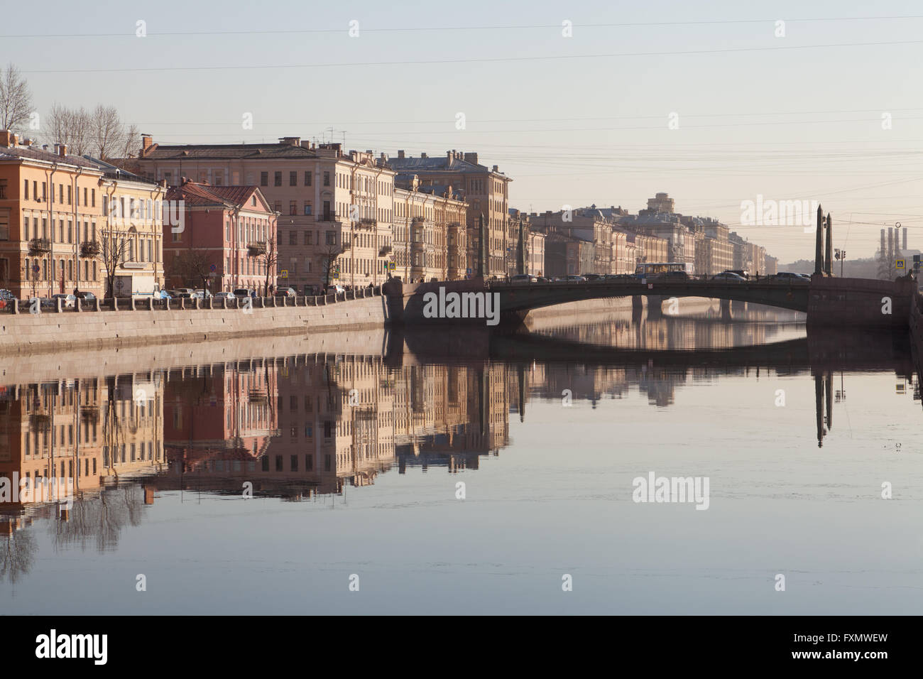 Egyptian bridge fontanka river hi-res stock photography and images - Alamy