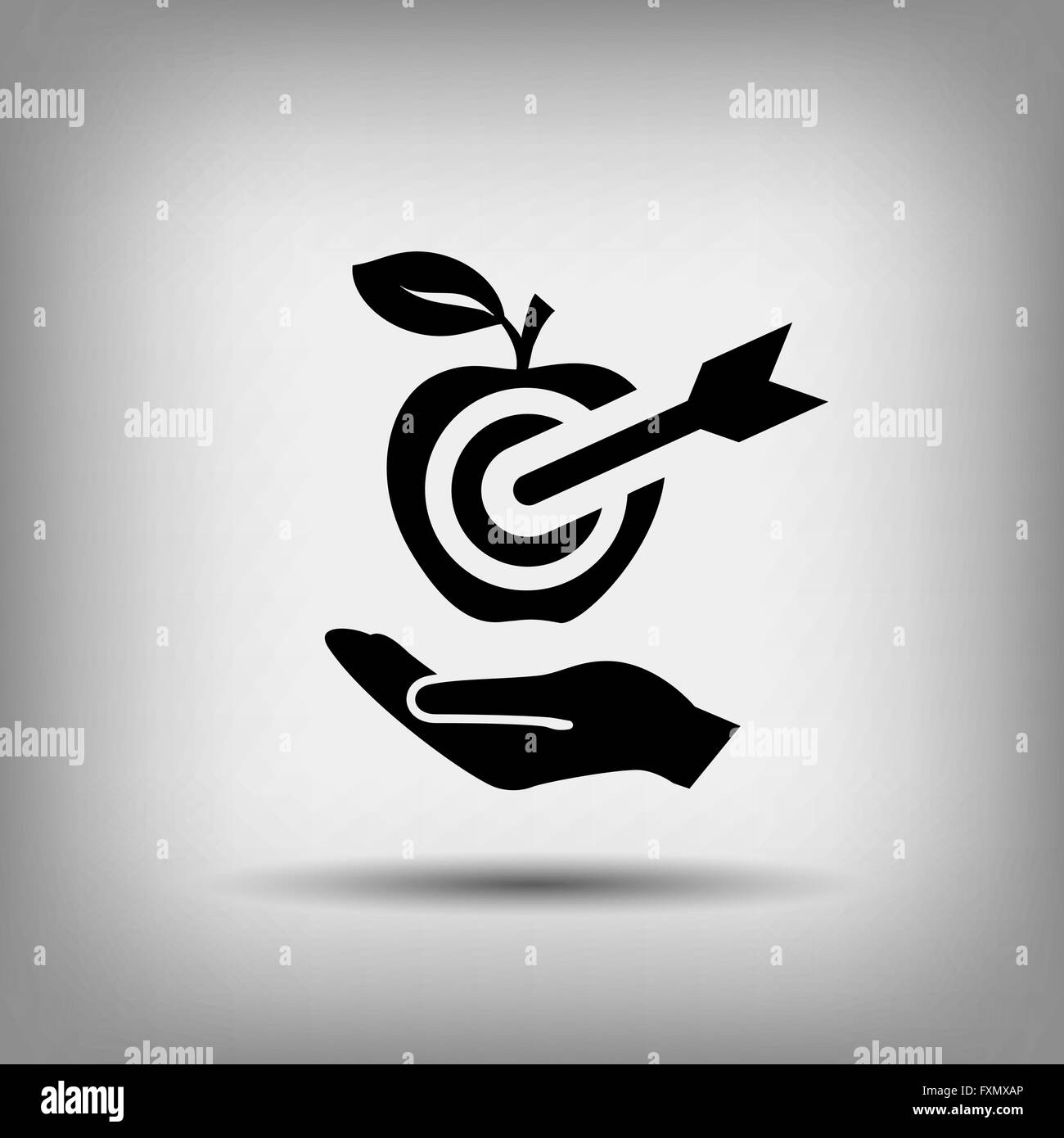Pictograph of target Stock Vector Image & Art - Alamy