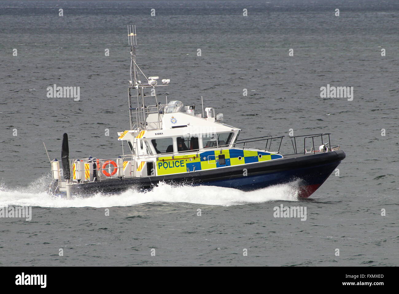 Barra, an Island-class launch of the Ministry of Defence Police (Clyde ...