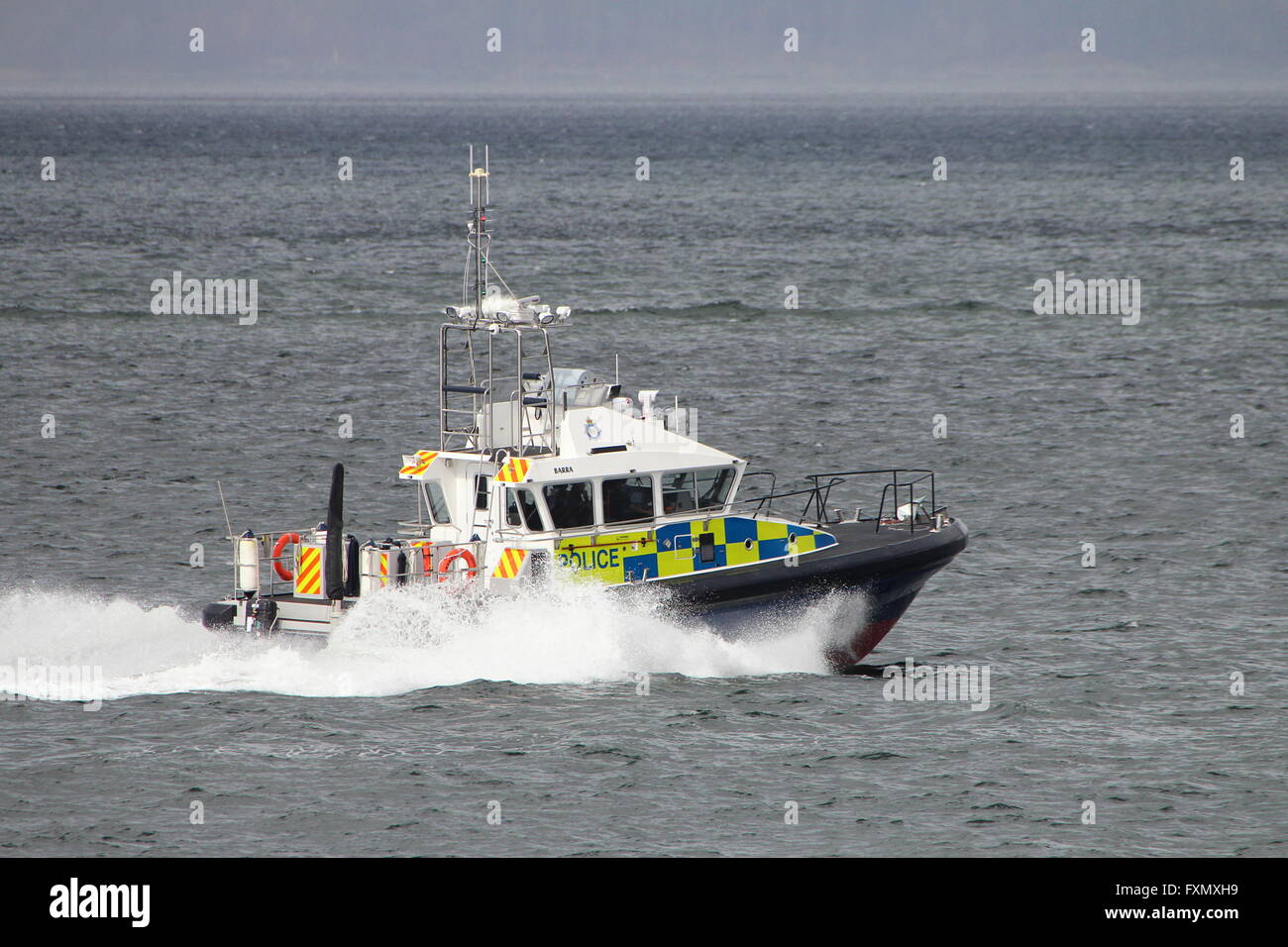 Barra, an Island-class launch of the Ministry of Defence Police (Clyde ...