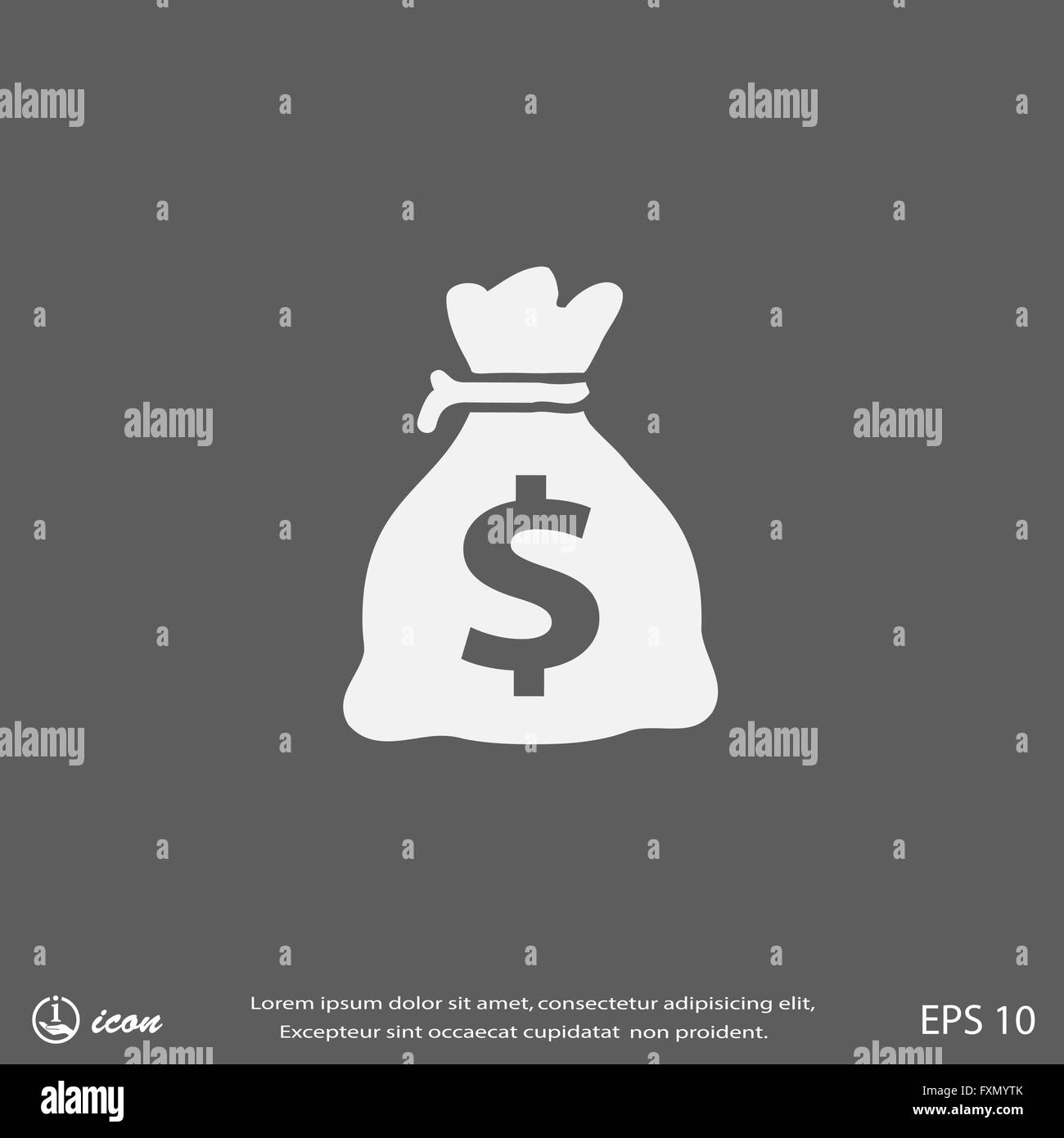 Pictograph of money Stock Vector Image & Art - Alamy