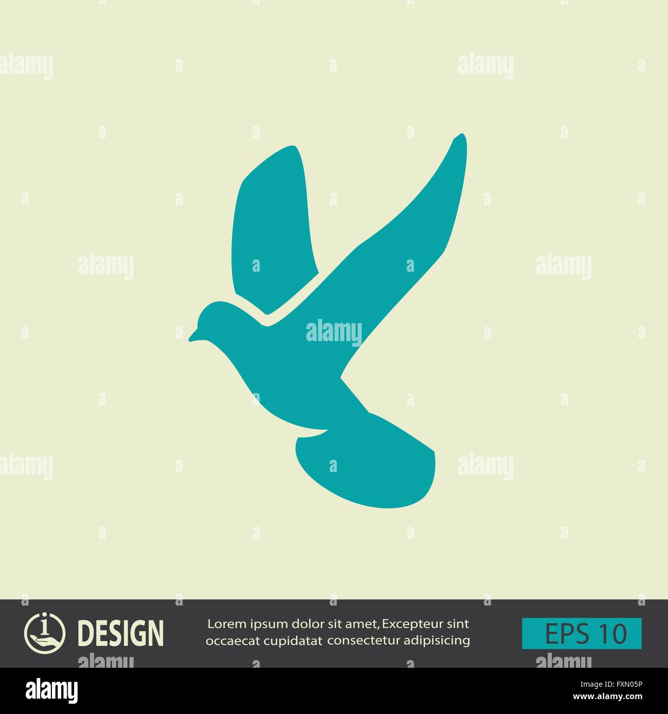 Pictograph of bird Stock Vector Image & Art - Alamy
