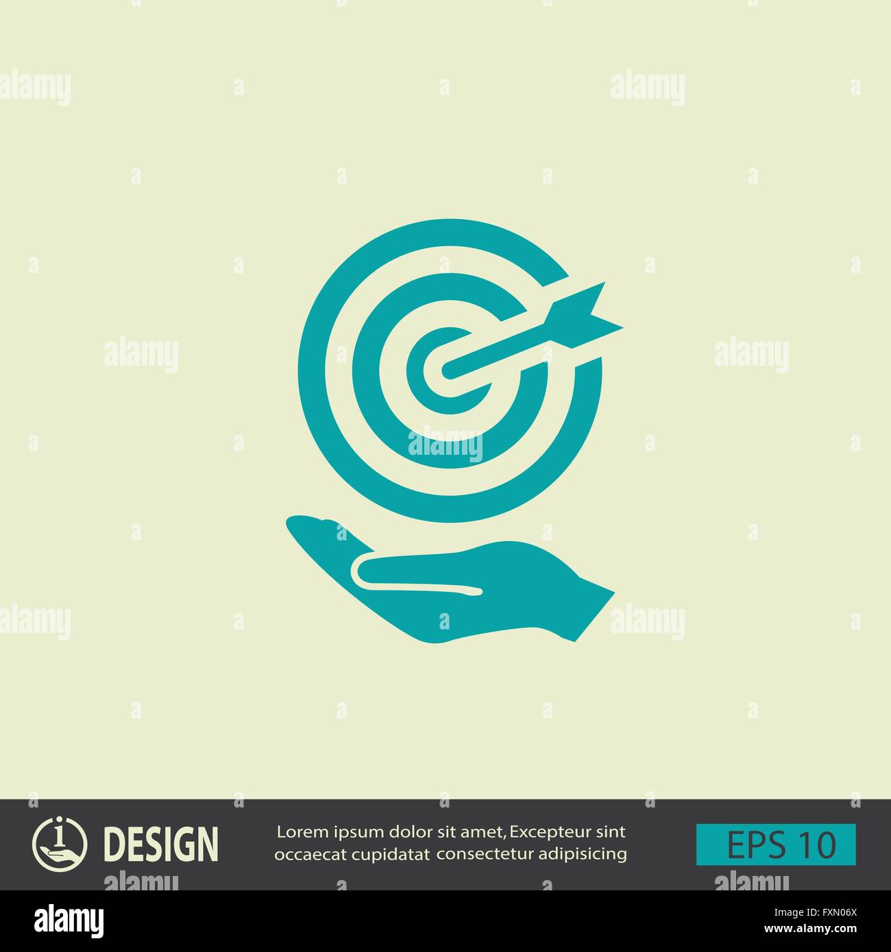 Pictograph of target Stock Vector Image & Art - Alamy