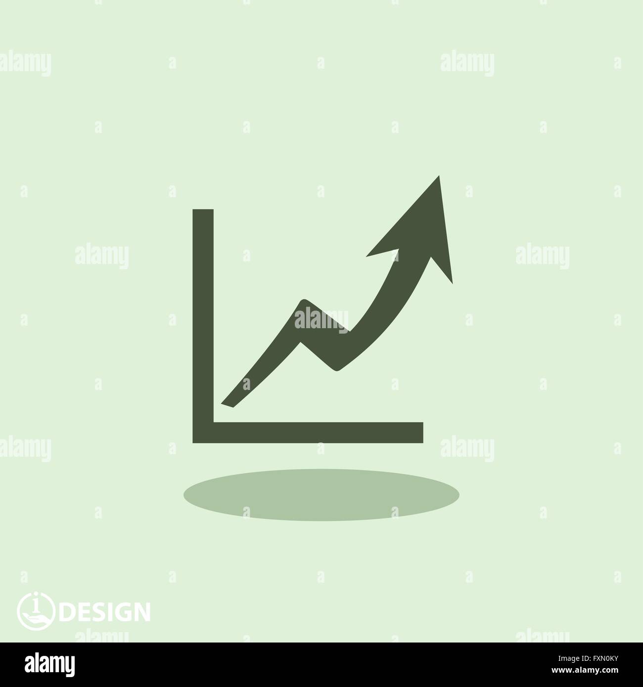 Pictograph of graph Stock Vector Image & Art - Alamy