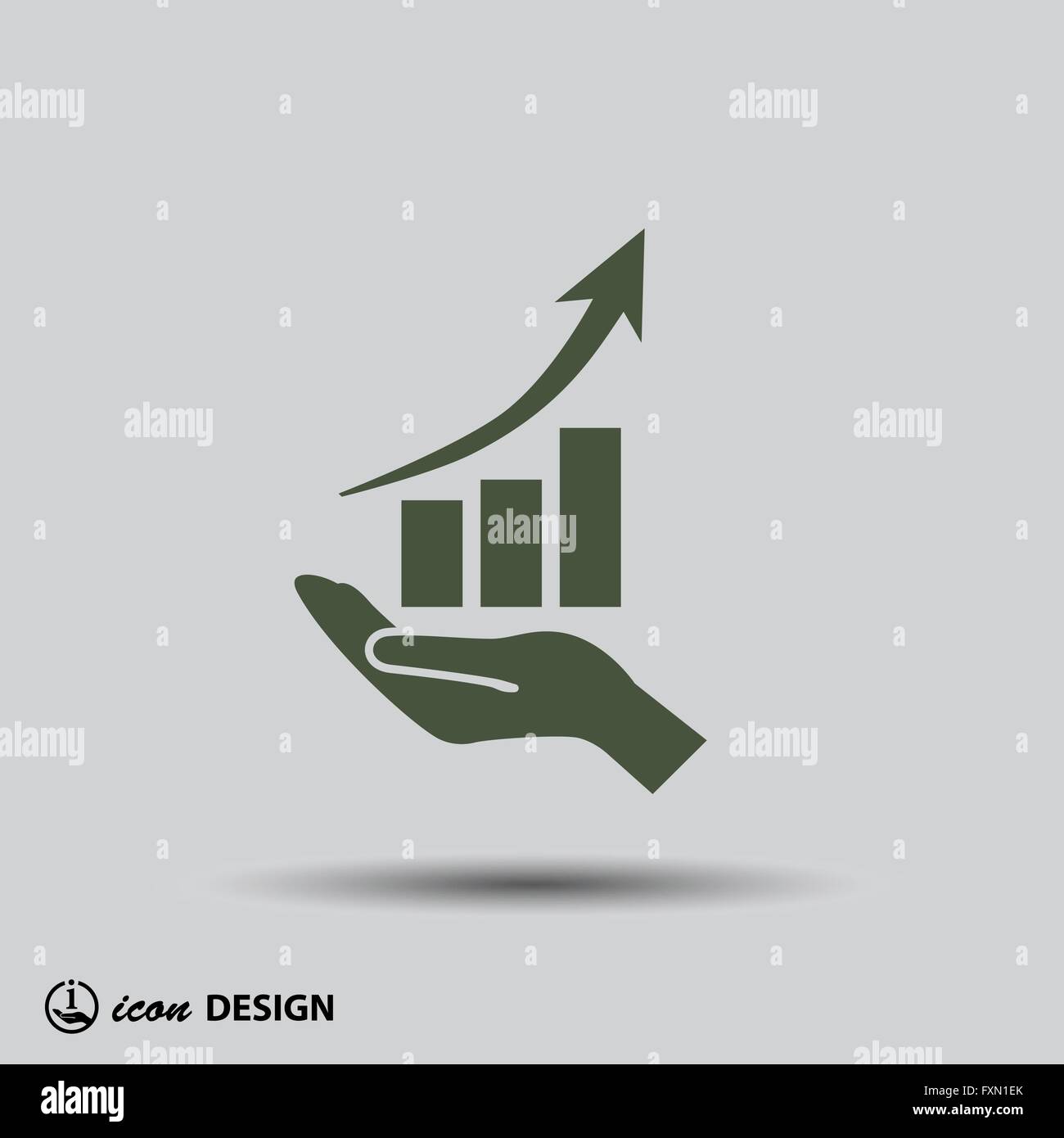 Pictograph of graph Stock Vector Image & Art - Alamy