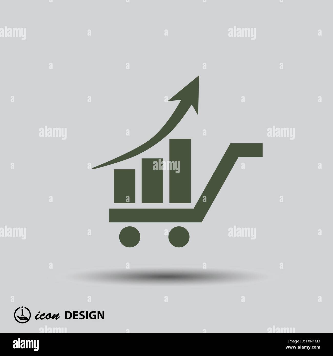 Pictograph of graph Stock Vector Image & Art - Alamy