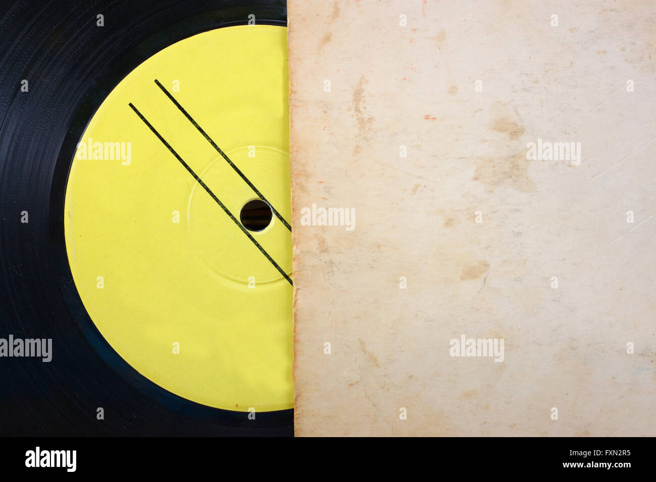 close up of old record. room for text Stock Photo - Alamy