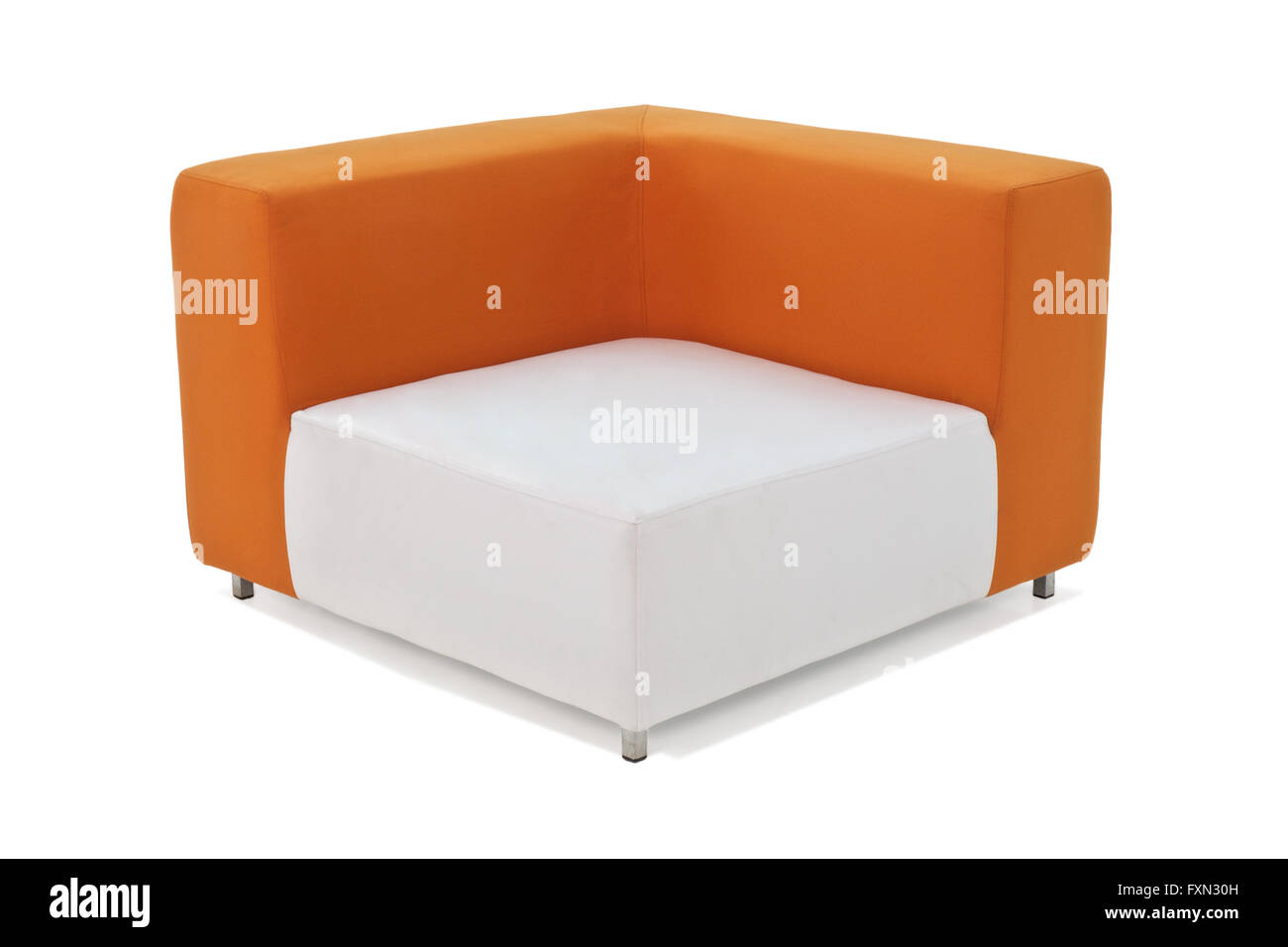 White sofa cushions Cut Out Stock Images & Pictures - Alamy