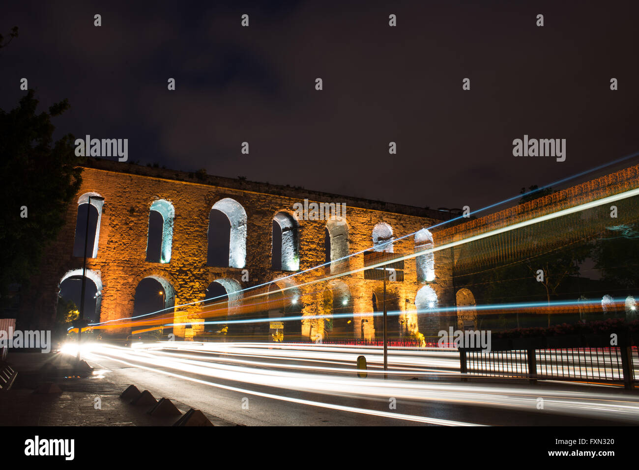 Car traffic night in istanbul hi-res stock photography and images - Alamy