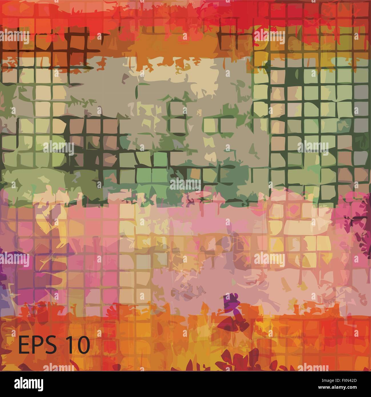 Grunge retro vintage texture, vector background Stock Vector Image ...