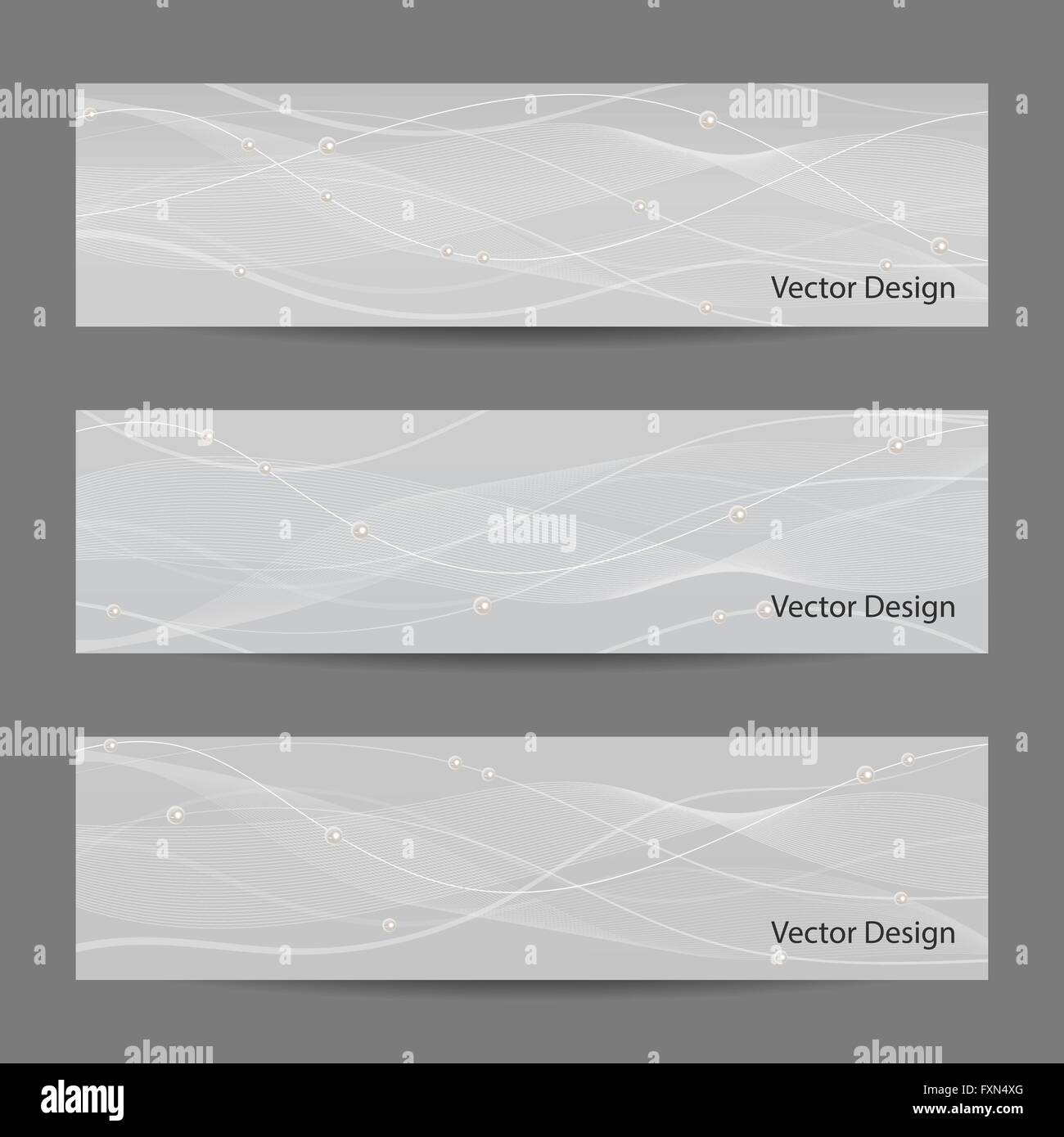 Set of horizontal banners Stock Vector Image & Art - Alamy