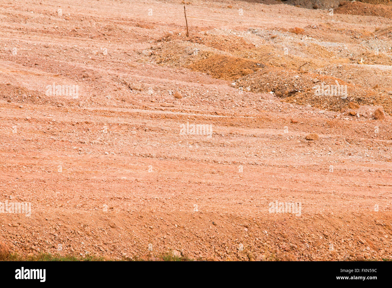 land reclamation for property development under daytime Stock Photo - Alamy