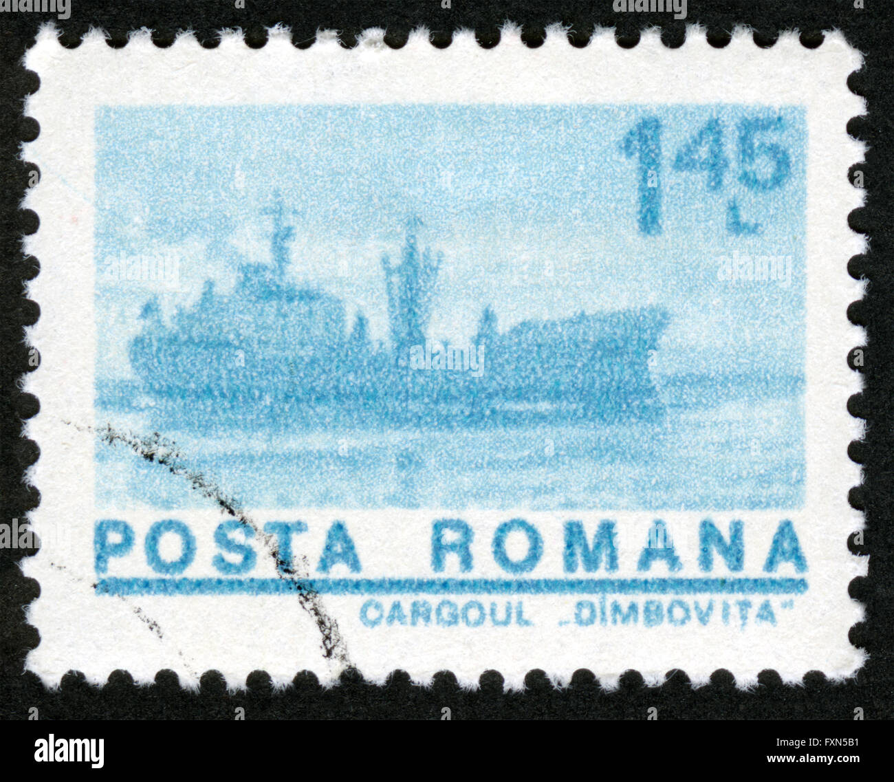 Romania postage stamp hi-res stock photography and images - Alamy