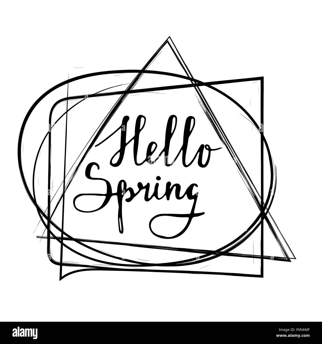 Hand drawn inspiration. Vector inspiration Stock Vector Image & Art - Alamy