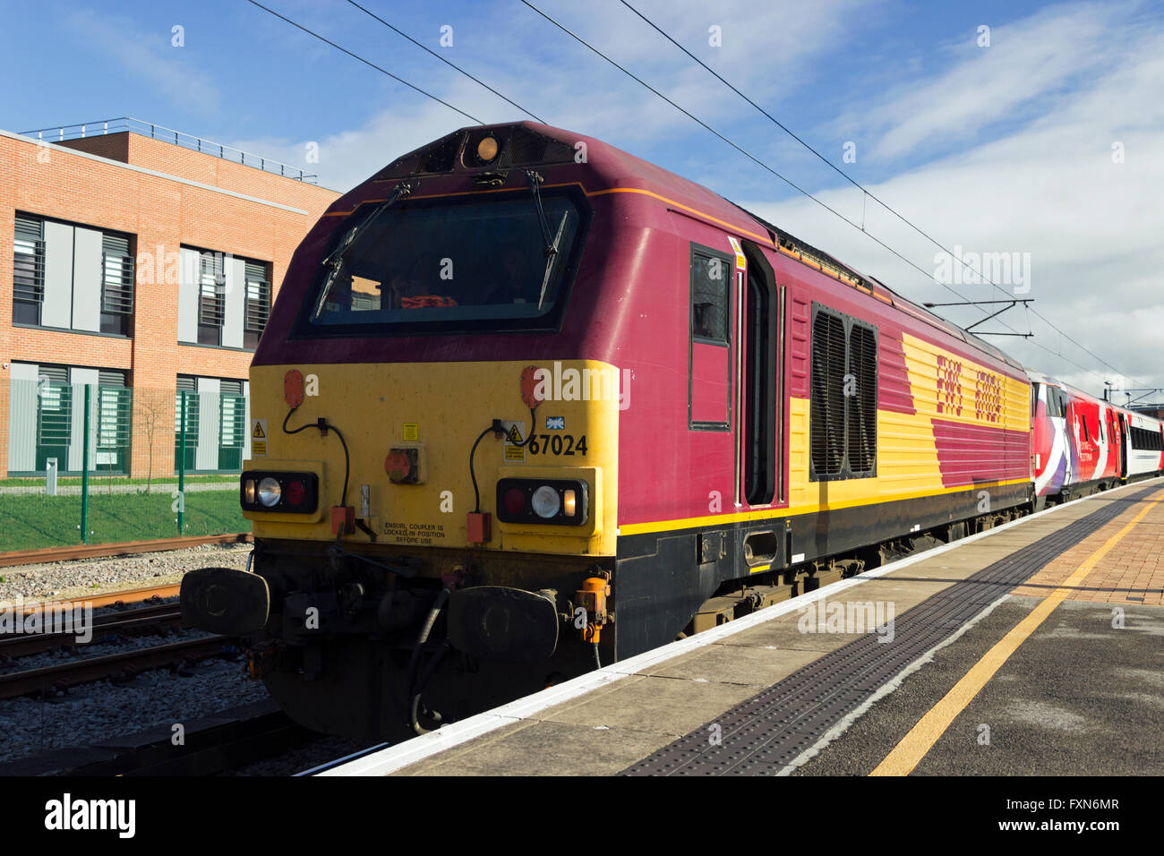 Class 67 diesel locomotive hi-res stock photography and images - Alamy