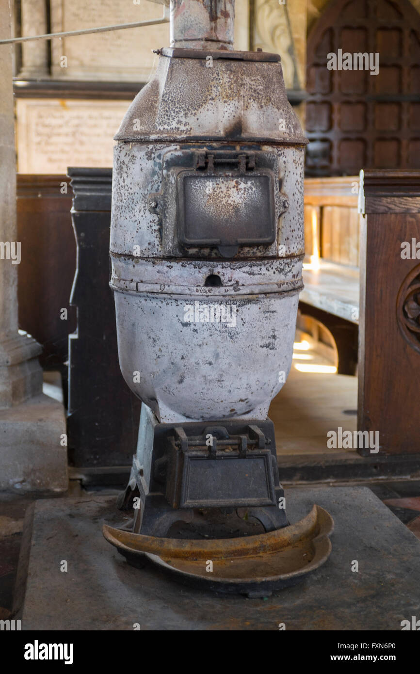 Romesse pot belly stove in the church of St Michael and All Angels ...