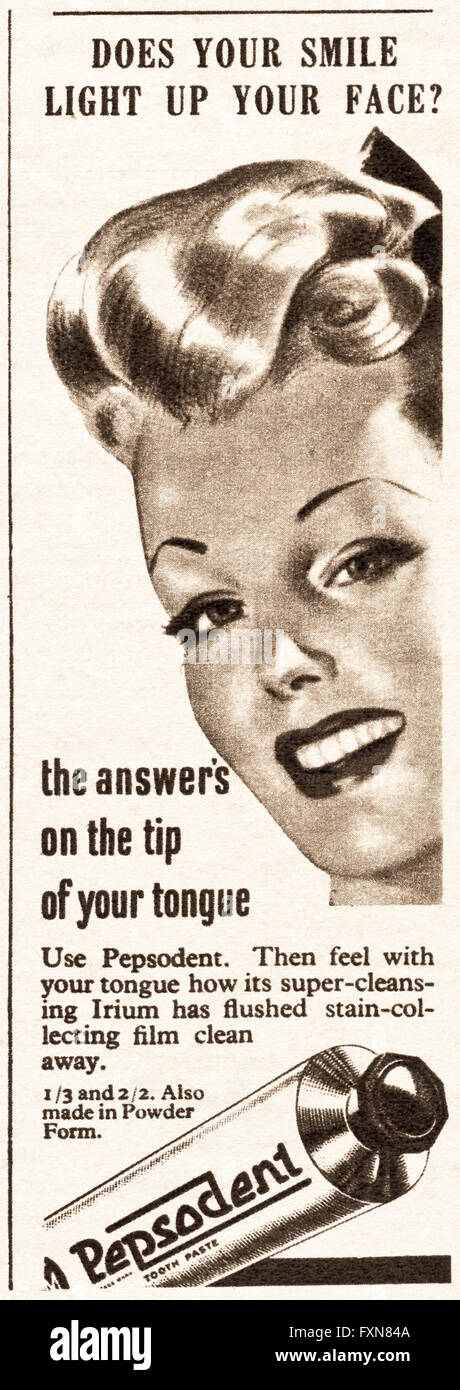 Pepsodent Advertisement