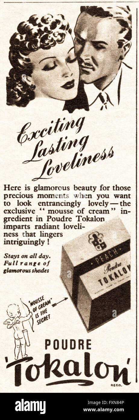 Original old vintage magazine advert from the WW2 period. Wartime ...