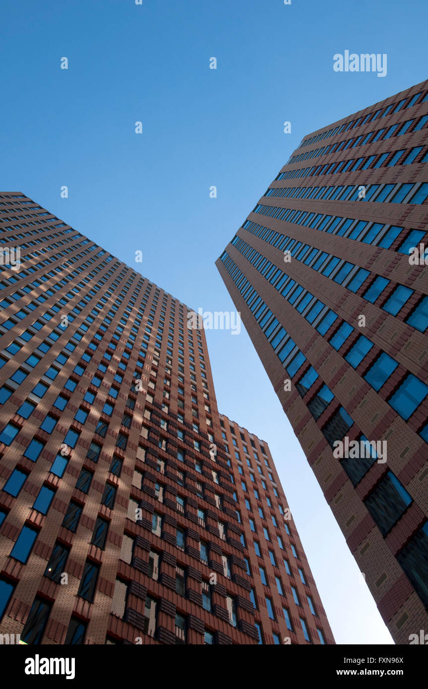 Office buildings in the Amsterdam Zuid area of the Dutch capital in the ...