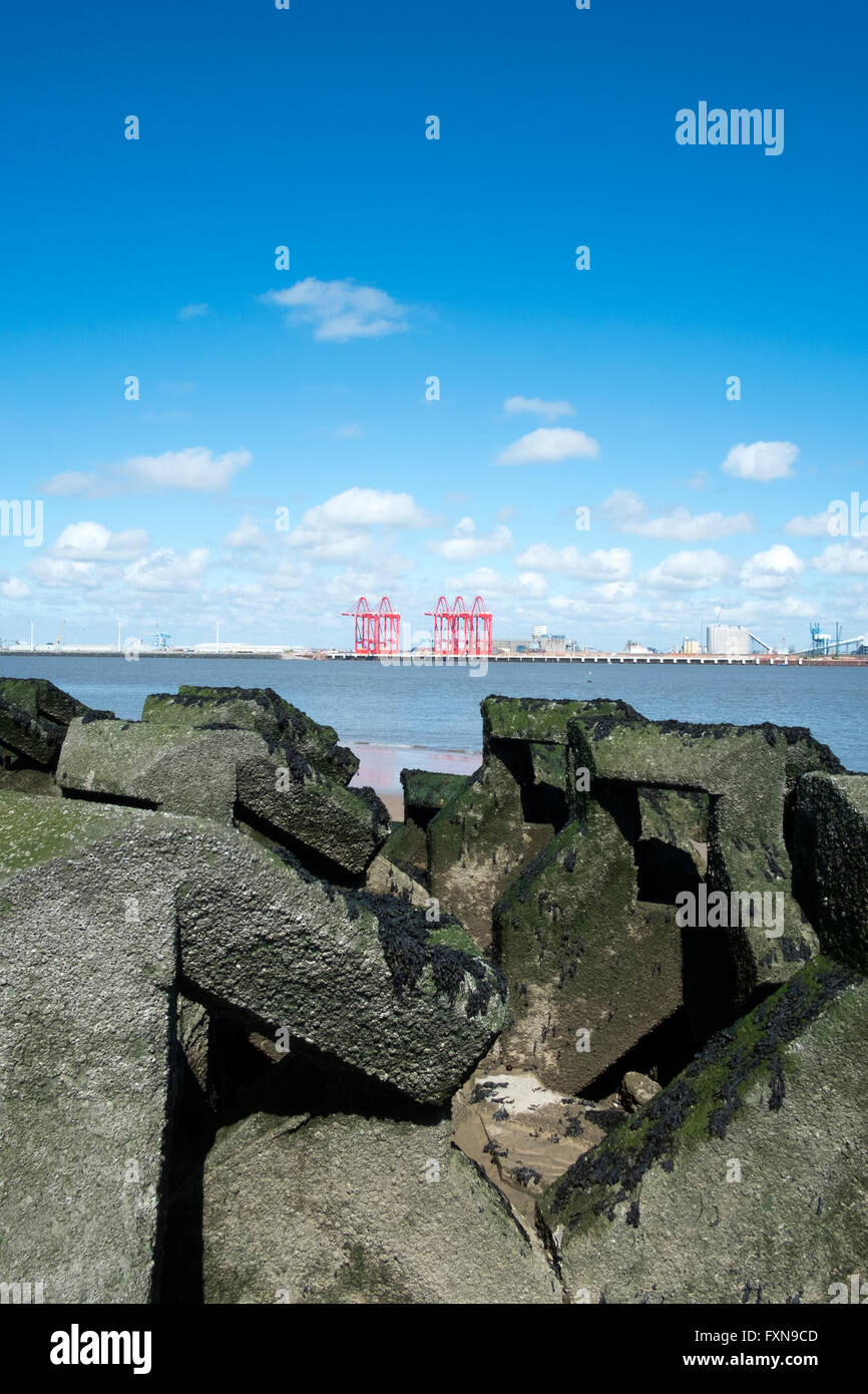 Revetment barrier hi-res stock photography and images - Alamy