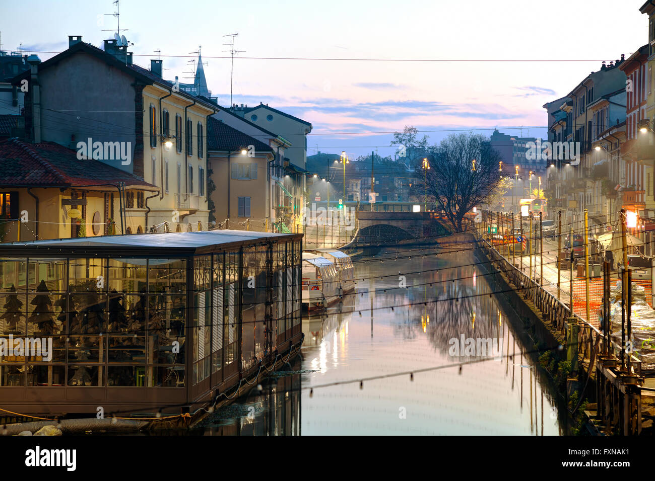 Milan sunrise hi-res stock photography and images - Alamy