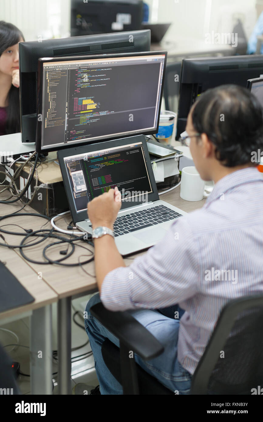 Vietnamese man rear view hi-res stock photography and images - Alamy