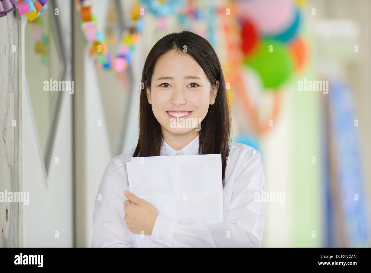 Japanese girl portrait hi-res stock photography and images - Alamy