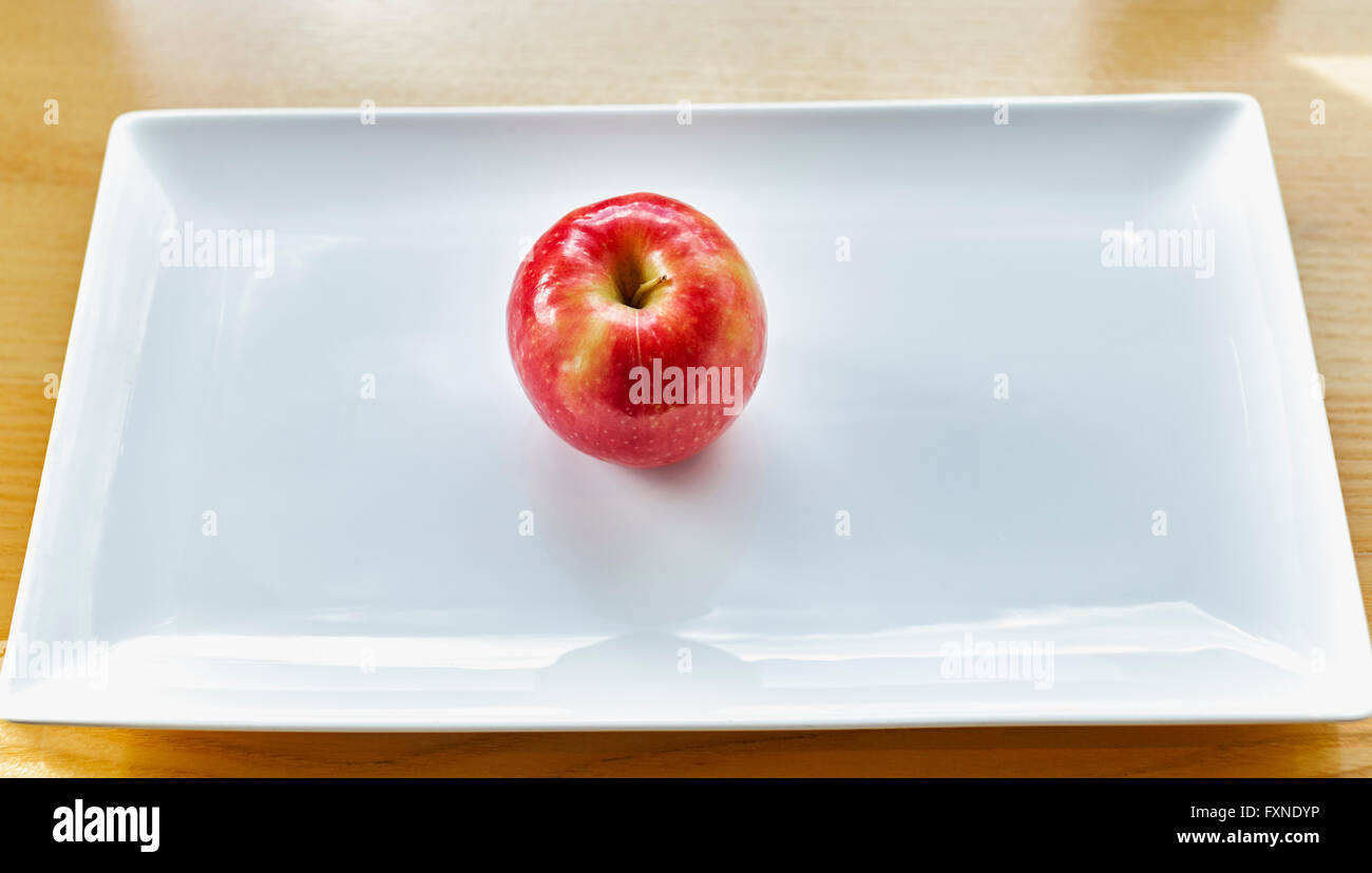 White rectangular plate hi-res stock photography and images - Alamy