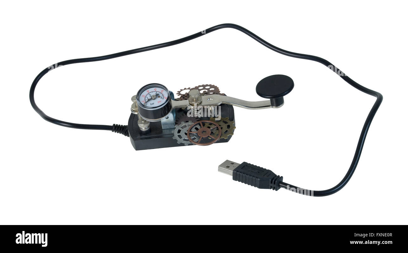 USB Morse Code telegraph key used as a communication device - path ...