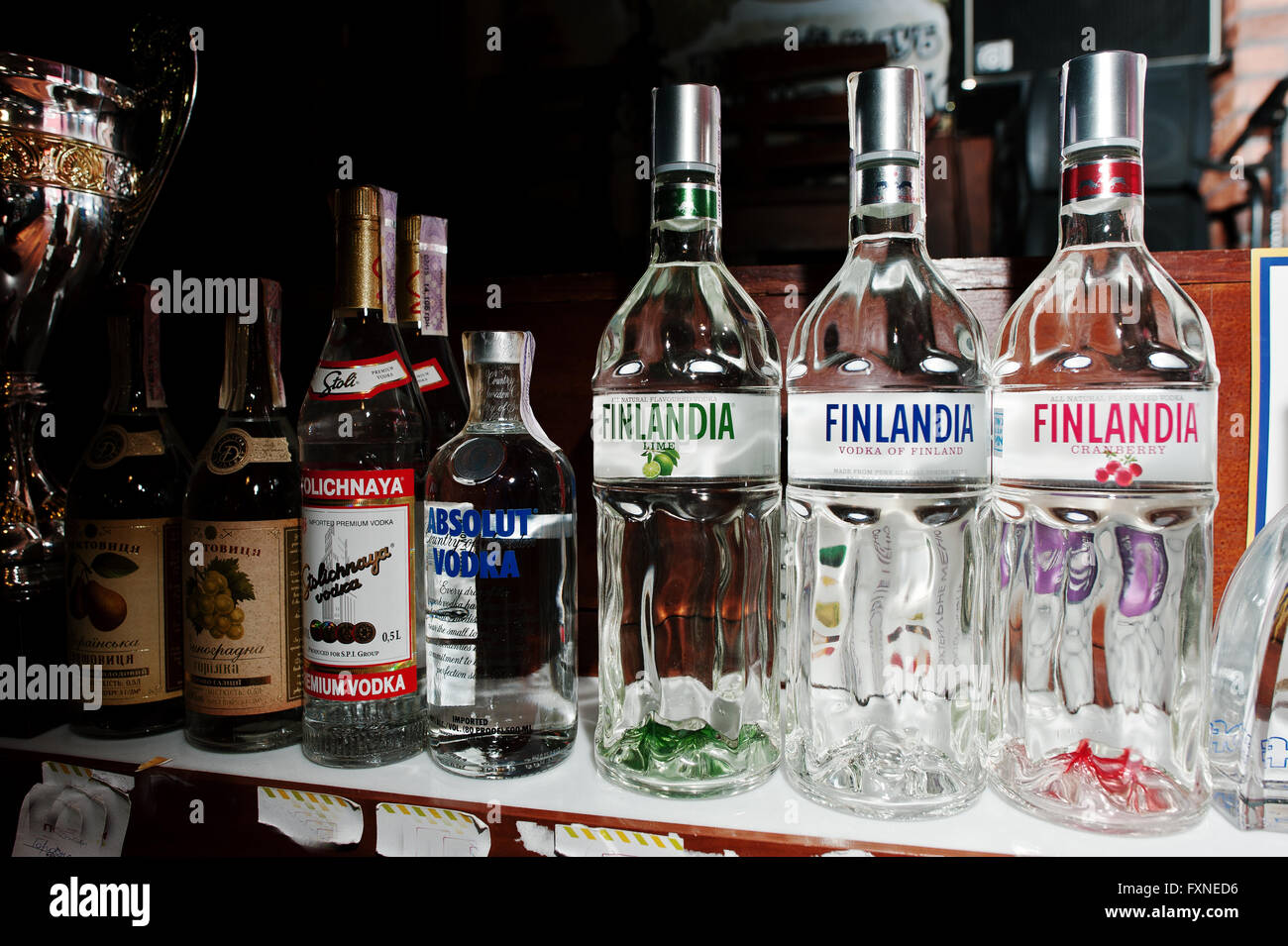 Finlandia vodka logo hi-res stock photography and images - Alamy