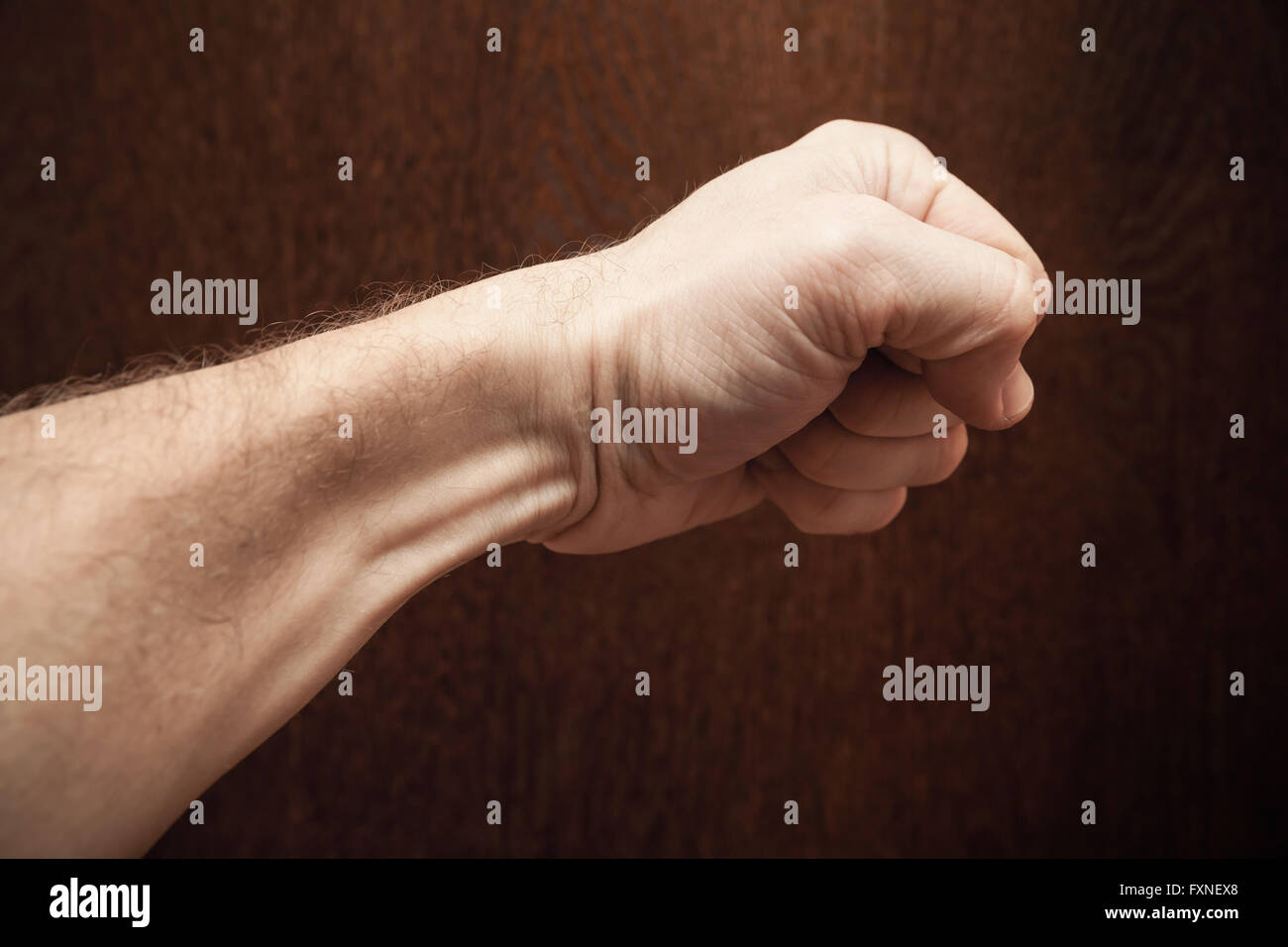Punch, fist, wall hi-res stock photography and images - Alamy