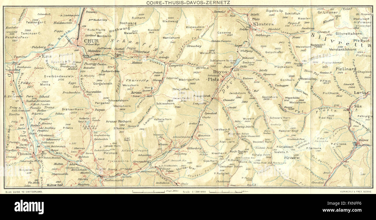 Coire switzerland hi-res stock photography and images - Alamy