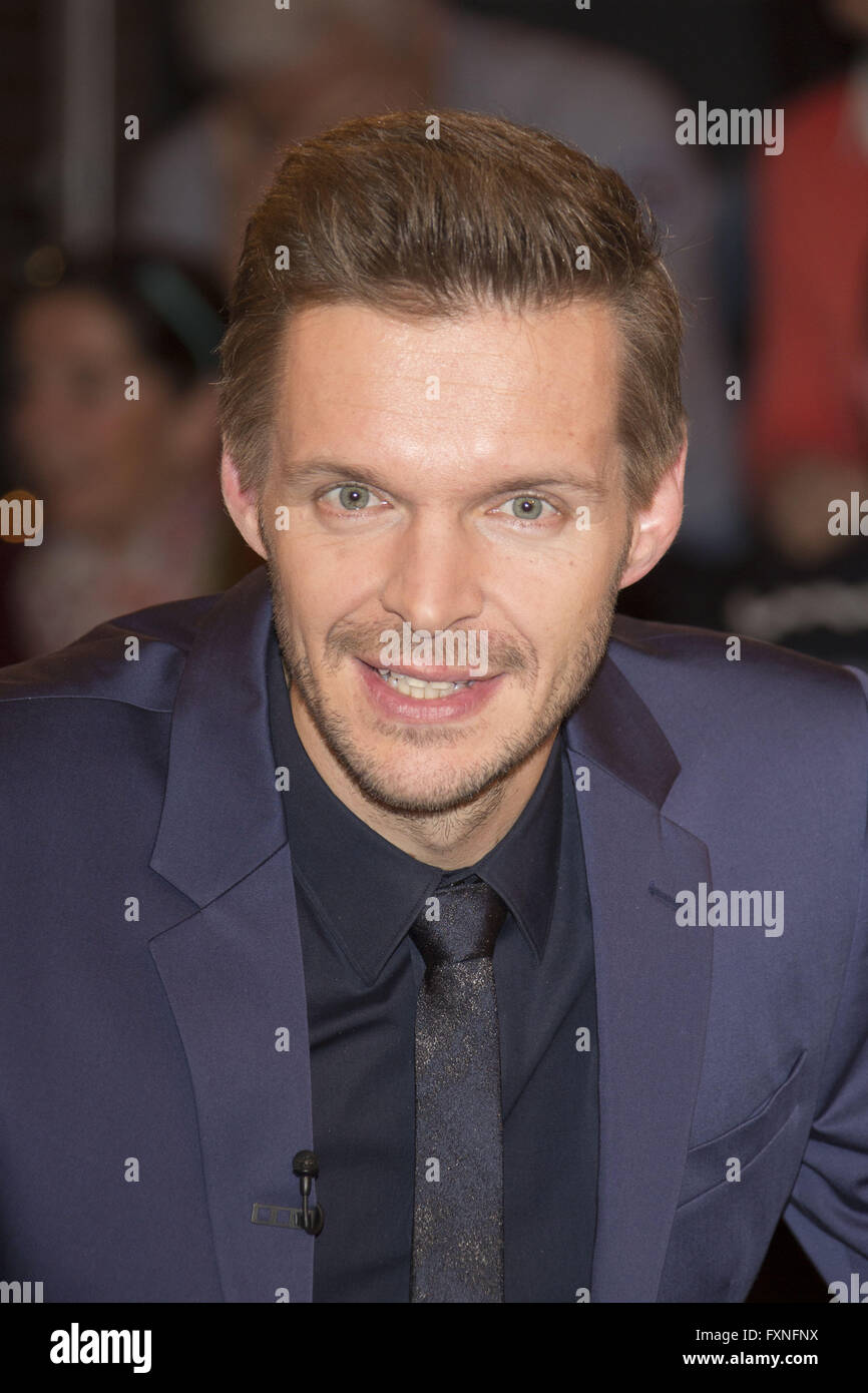 German ZDF TV Talkshow Markus Lanz at Fernsehmacher-Studio Featuring ...