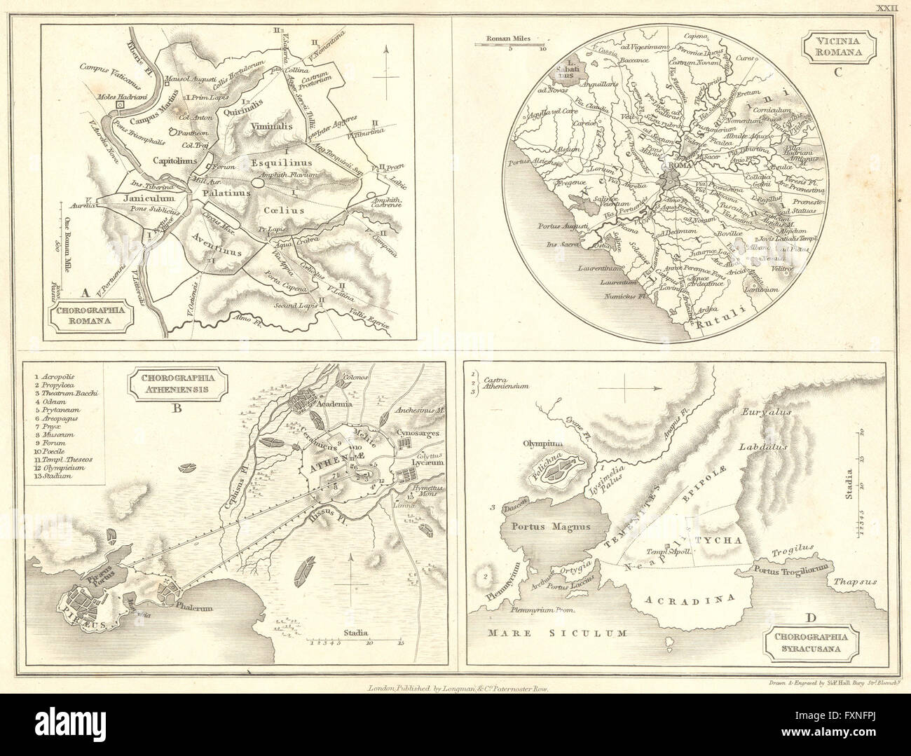 Syracuse map hi-res stock photography and images - Alamy