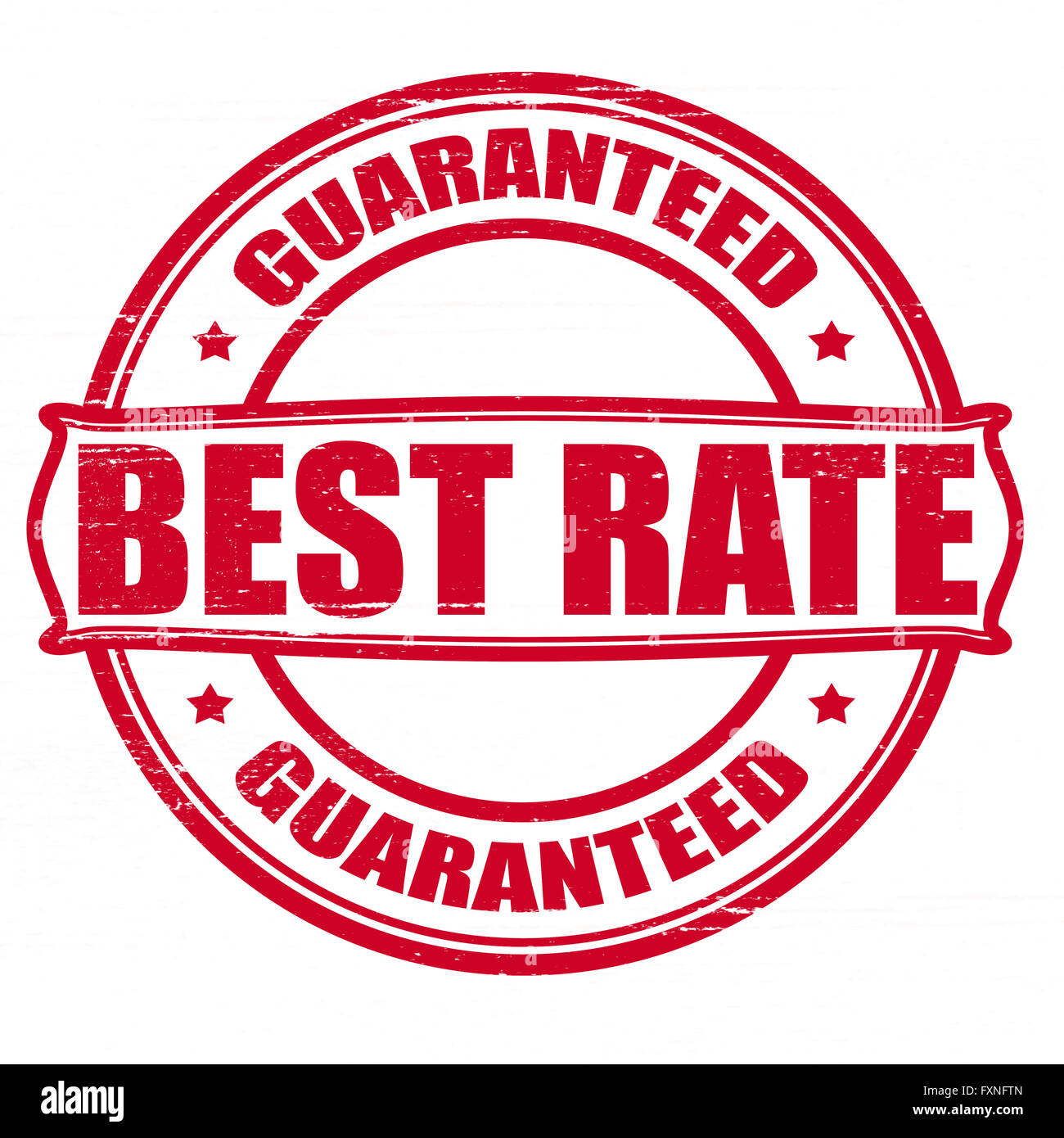 Stamp with text best rate inside, vector illustration Stock Photo - Alamy
