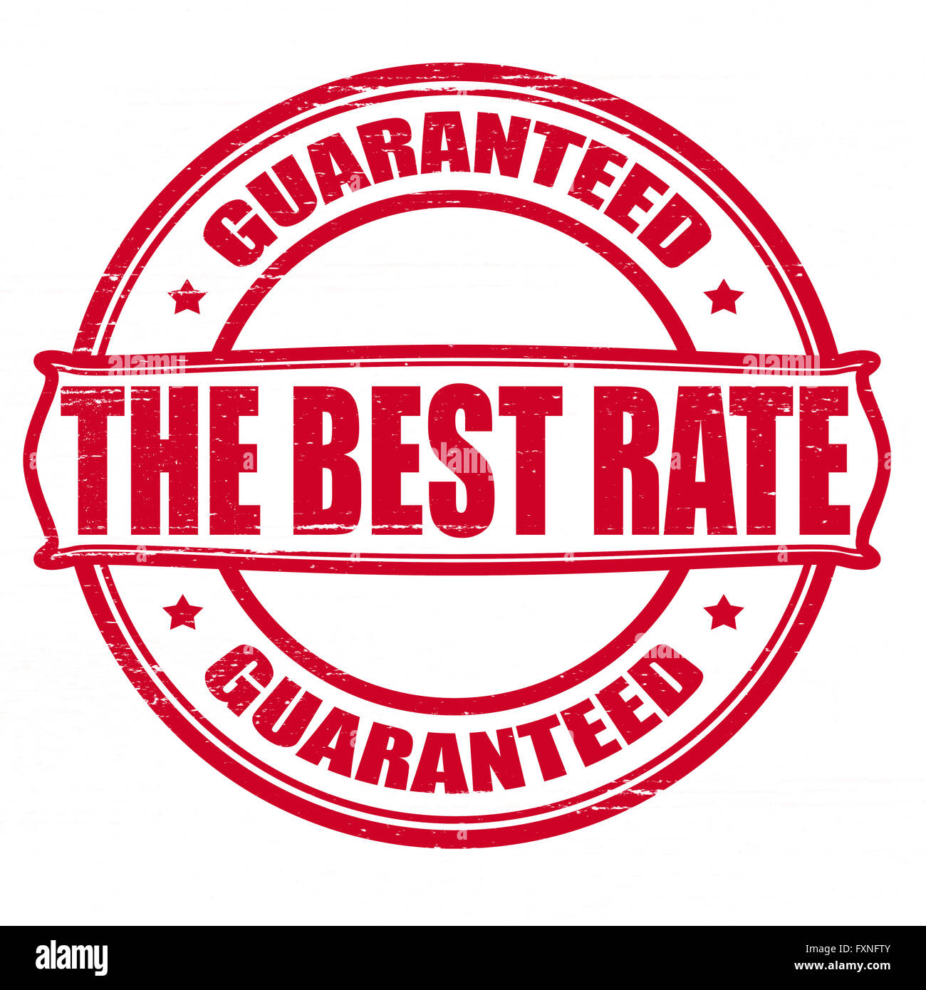 Stamp with text the best rate inside, vector illustration Stock Photo ...