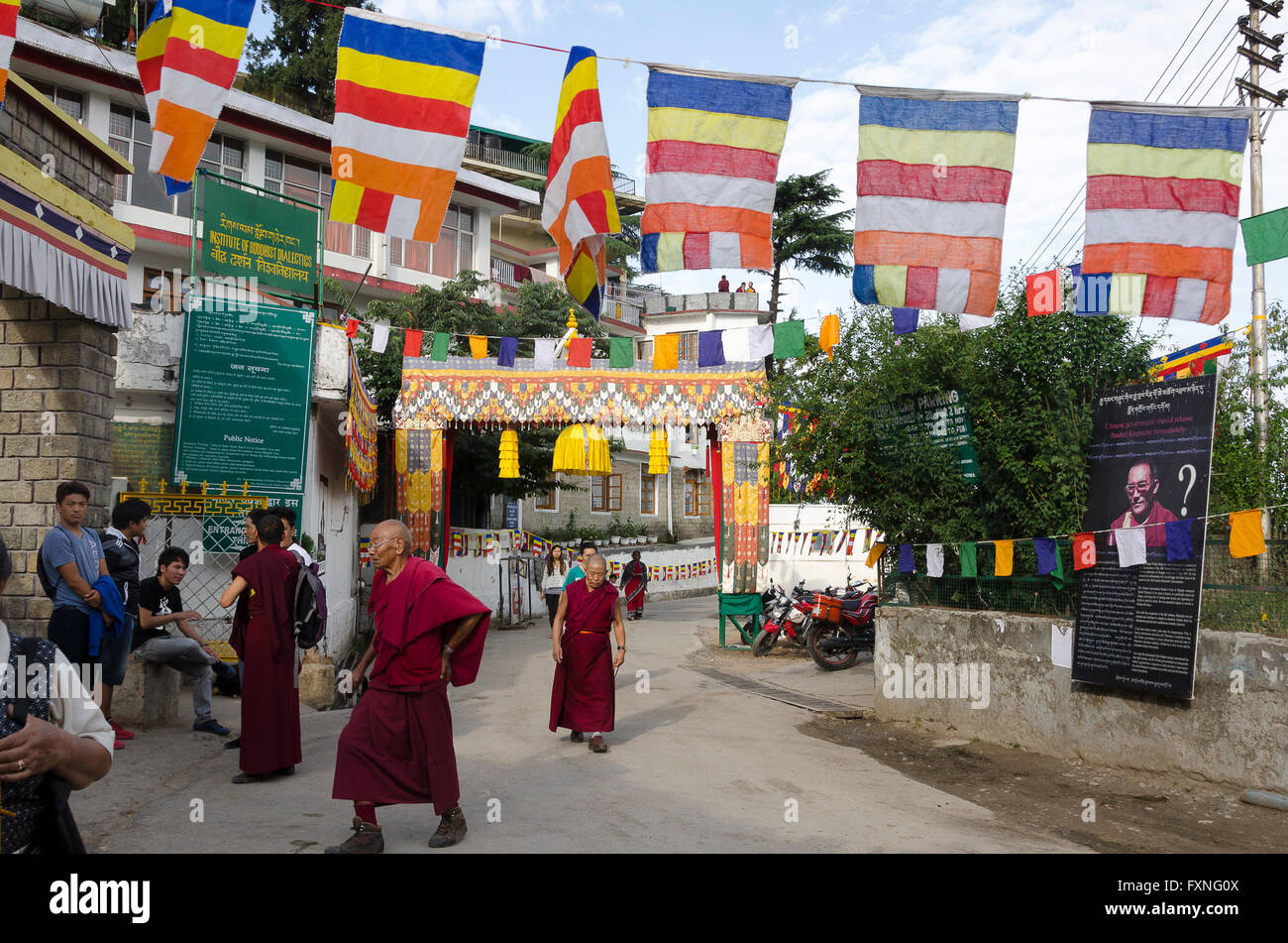Dalai lama monastery hi-res stock photography and images - Alamy
