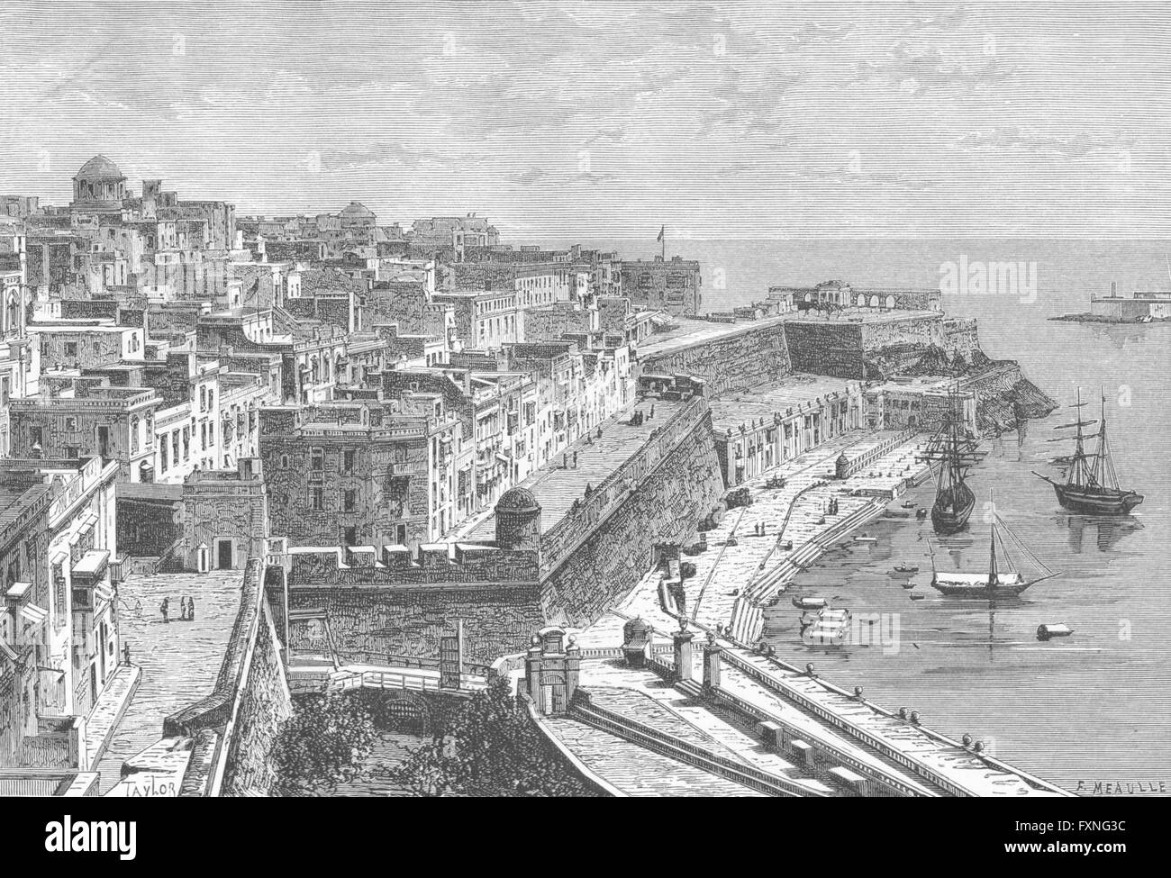 Valetta Black and White Stock Photos & Images - Alamy